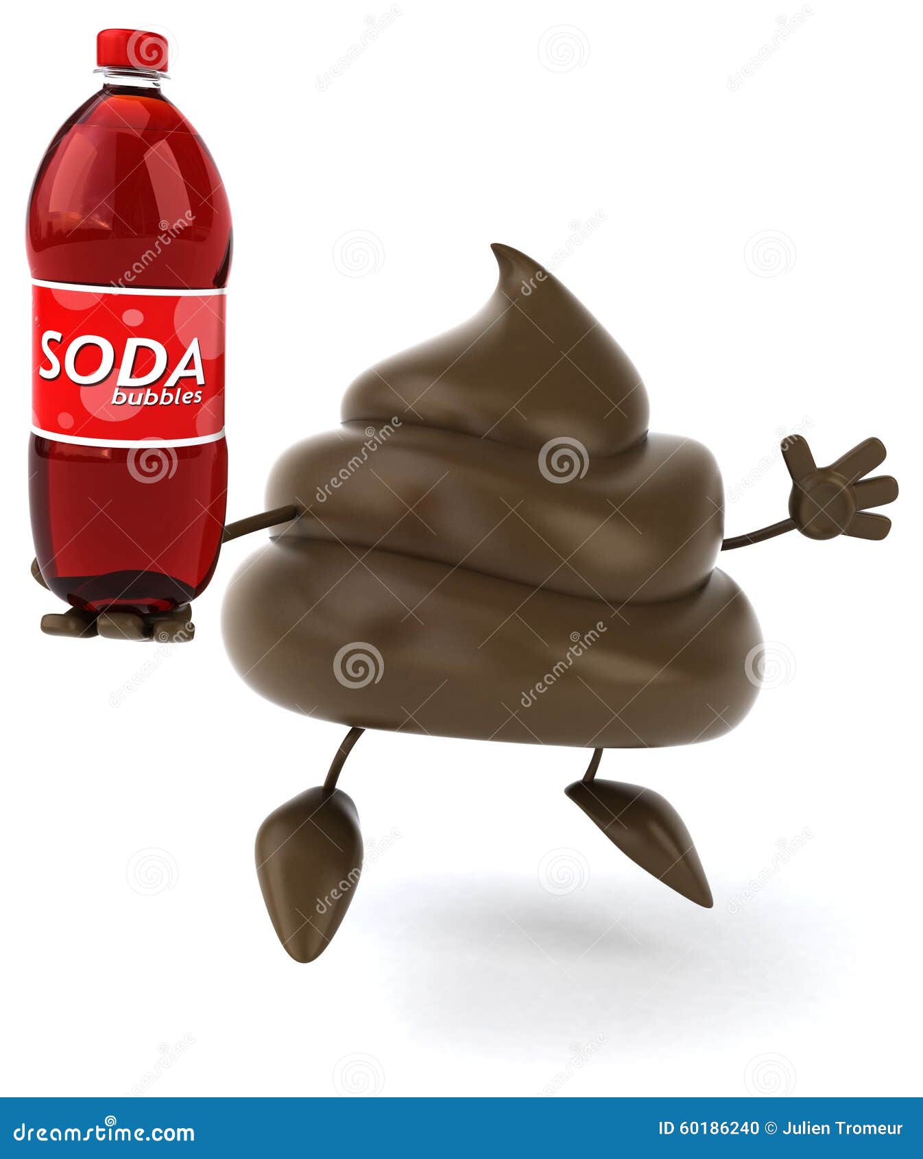 Fun poop stock illustration. Illustration of poopie, smell - 60186240