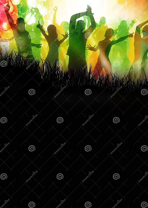 Fun poster stock illustration. Illustration of groupies - 10933596