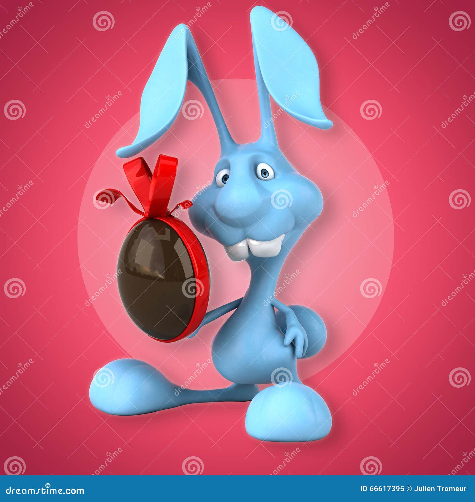 Fun rabbit stock illustration. Illustration of celebration - 66617395