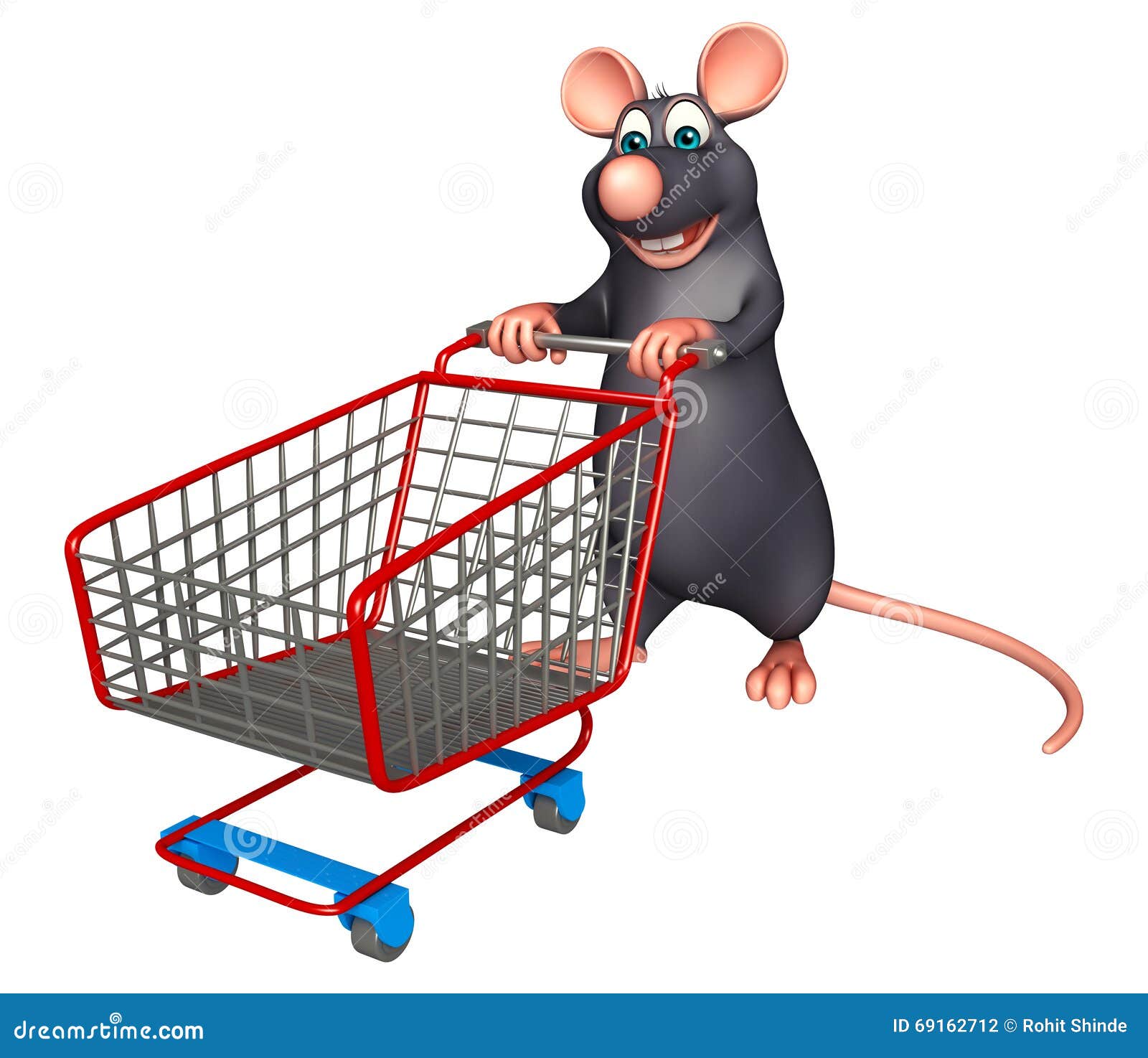 Fun Rat Cartoon Character Trolly Stock Illustrations – 4 Fun Rat ...