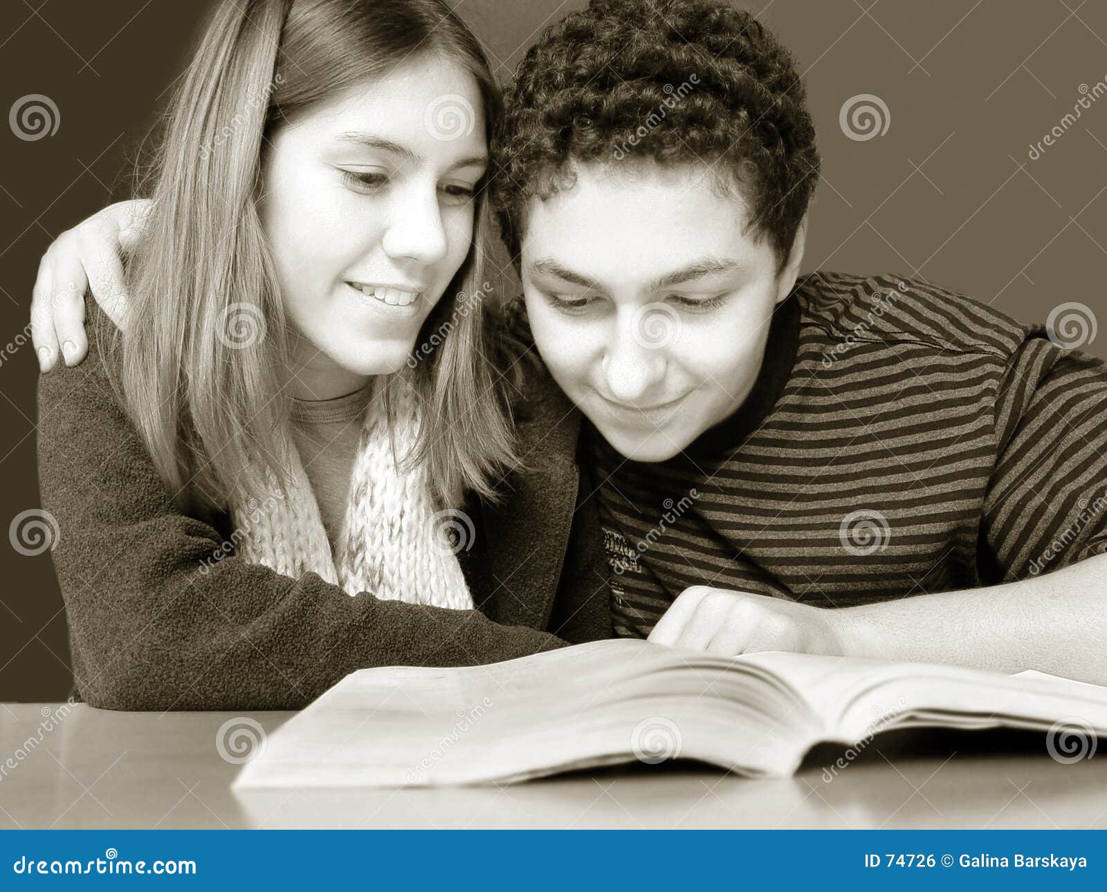Fun reading stock photo. Image of happy, book, read, friendship - 74726