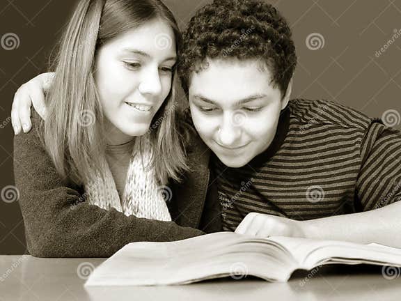 Fun reading stock photo. Image of happy, book, read, friendship - 74726