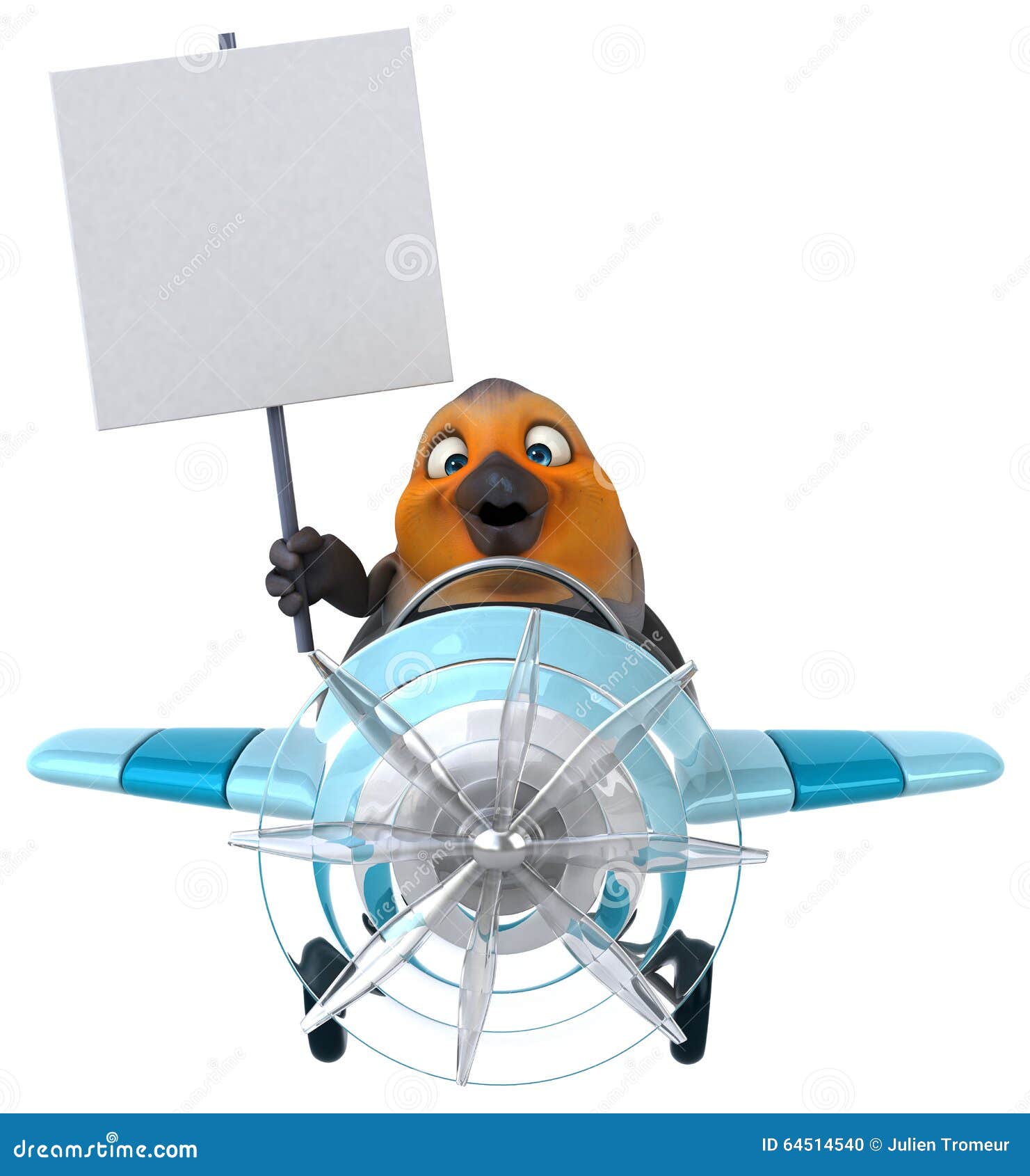 Fun red robin stock illustration. Illustration of pilot - 64514540