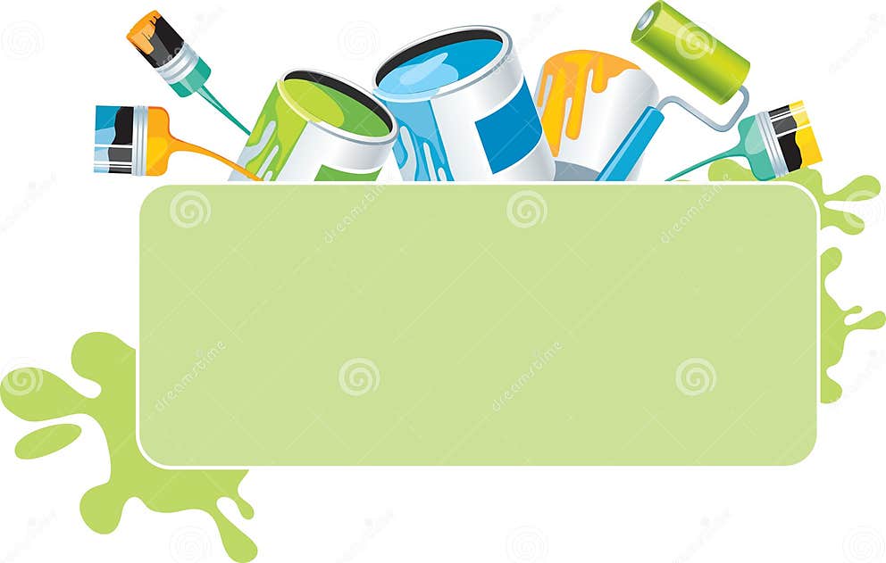 Fun repair - frame stock vector. Illustration of desire - 9829958