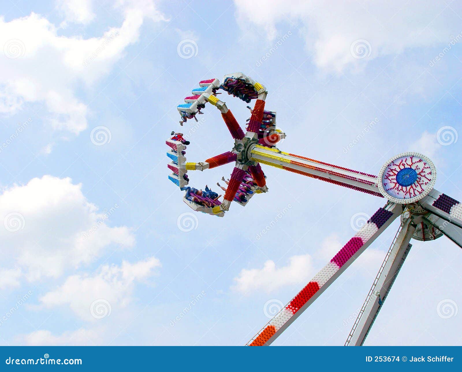 Fun Rides stock photo. Image of people, fairground, rides - 253674