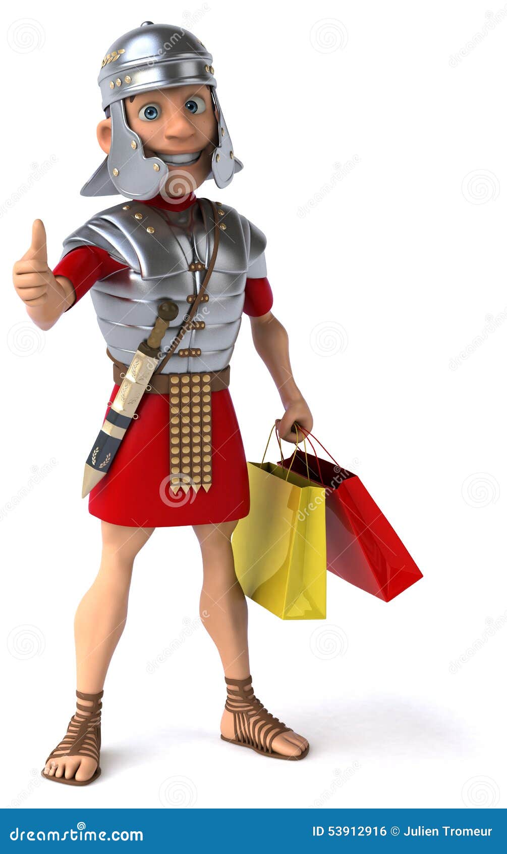 Fun roman soldier stock illustration. Illustration of legion - 53912916