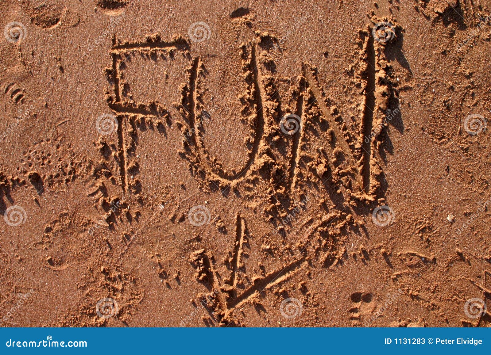 Fun in the Sand stock image. Image of relaxation, beach - 1131283
