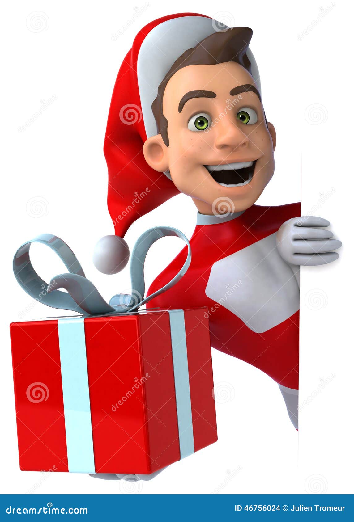 Fun santa claus stock illustration. Illustration of lifestyle - 46756024
