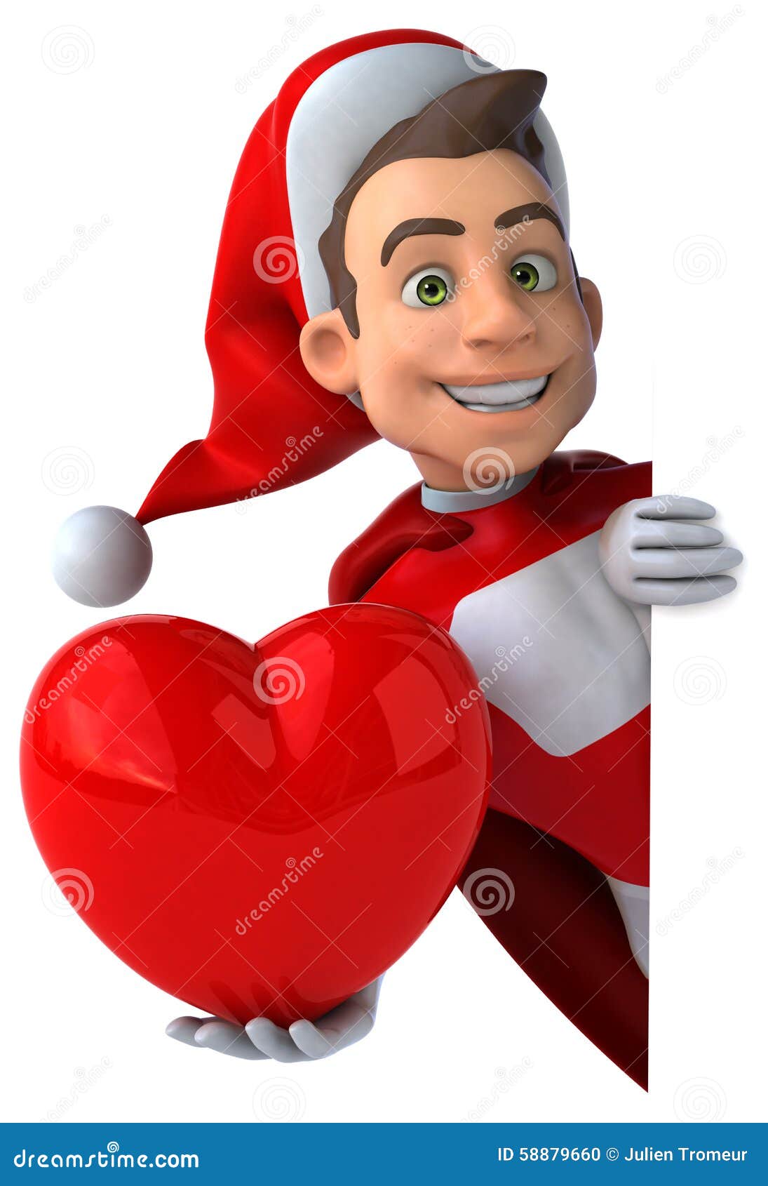 Fun Santa Claus stock illustration. Illustration of christmas - 58879660