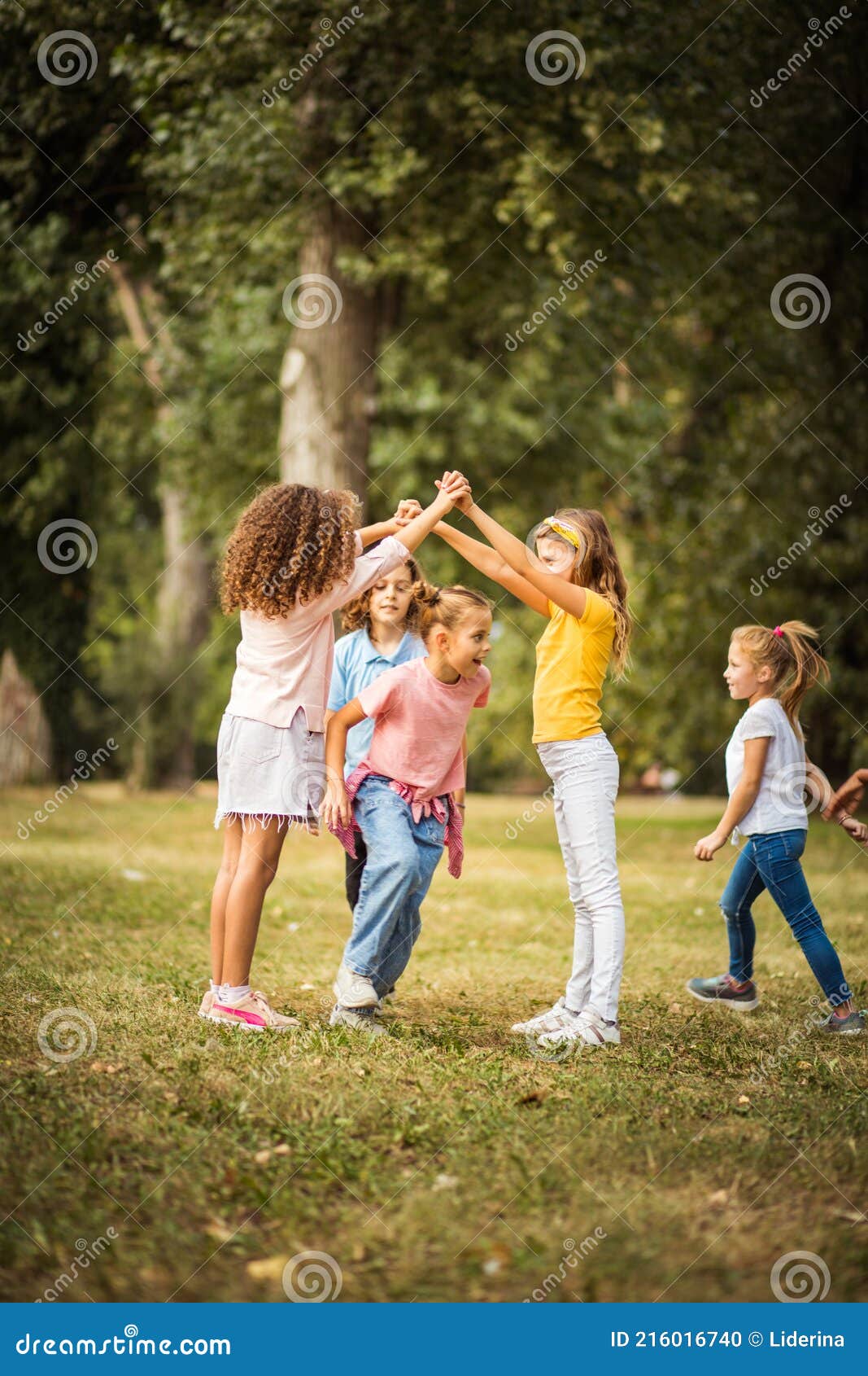 Fun in schoolyard stock photo. Image of active, activities - 216016740