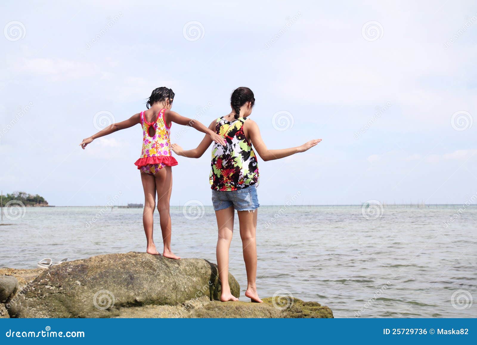Fun at the sea stock photo. Image of horizon, sunny, lifestyle - 25729736