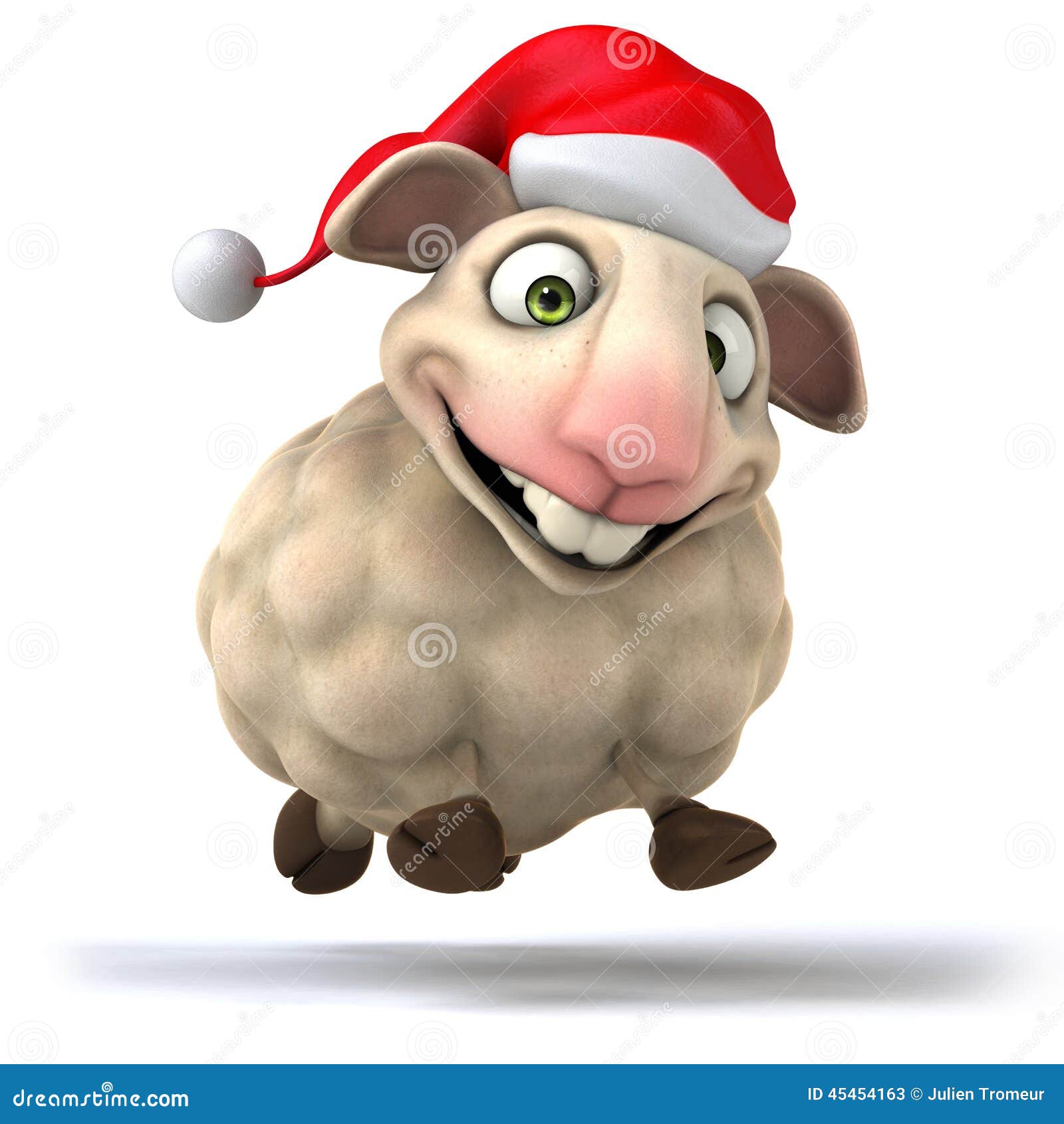 Fun sheep stock illustration. Illustration of funny, farm - 45454163