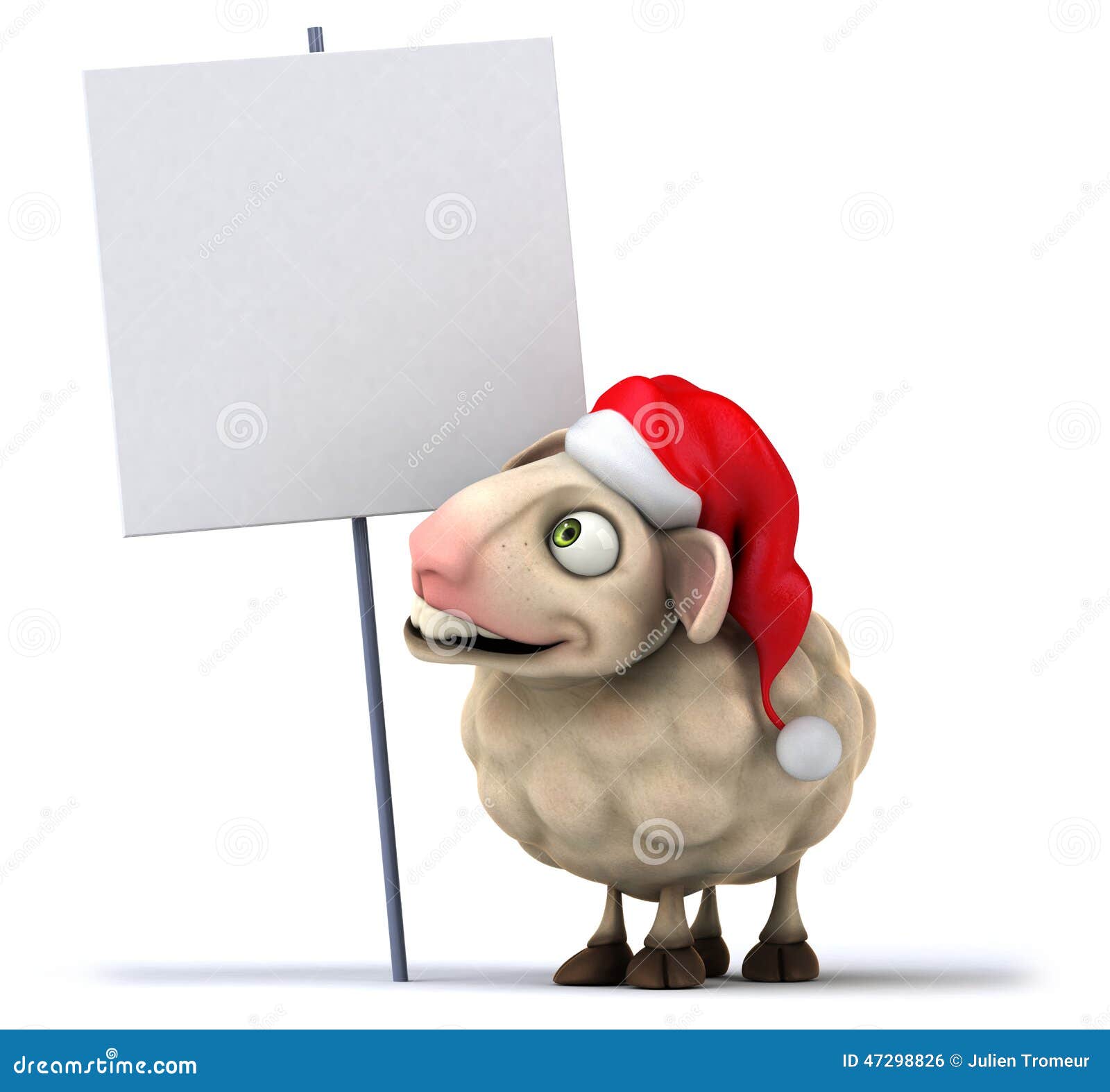 Fun sheep stock illustration. Illustration of clipart - 47298826