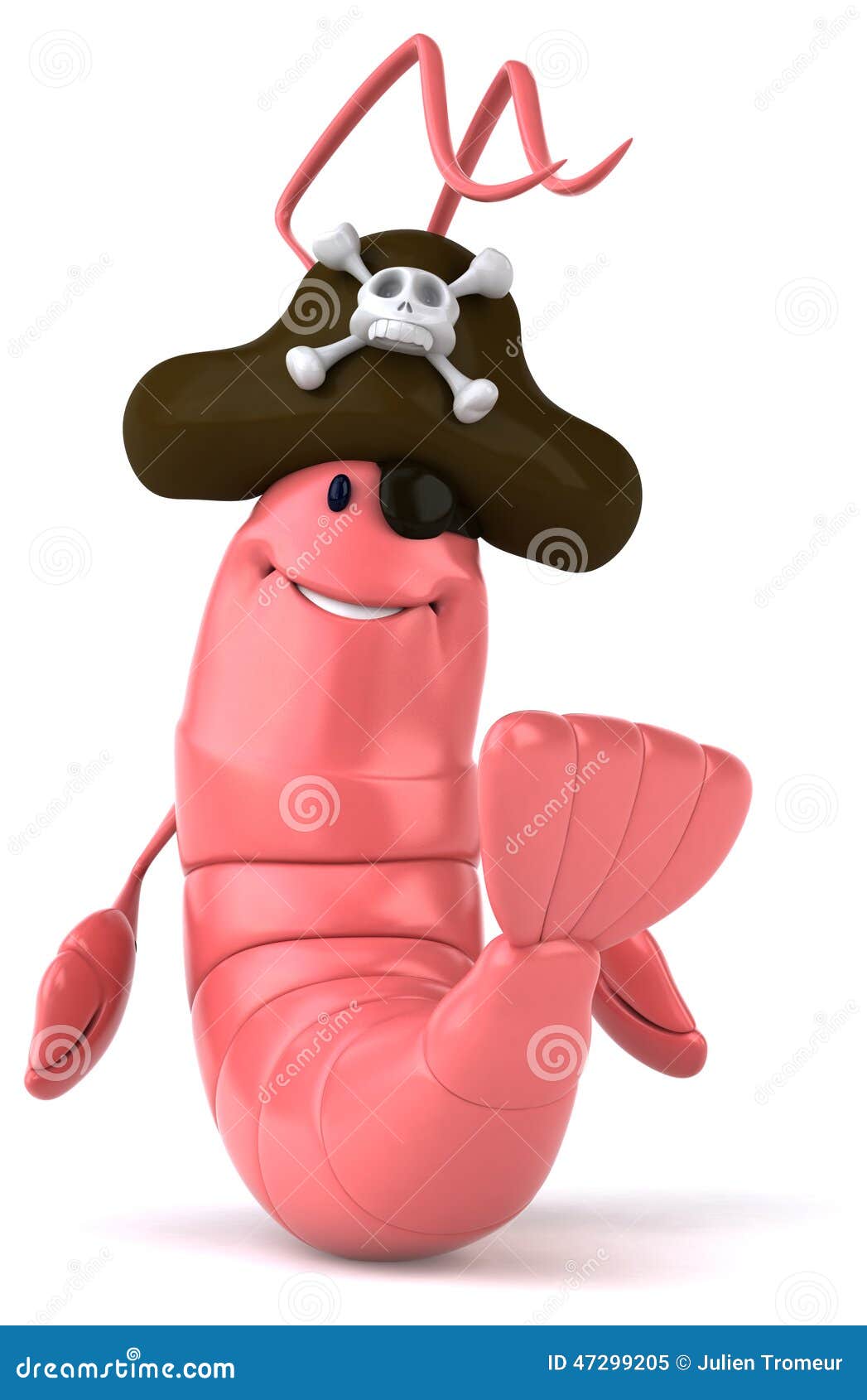 Fun shrimp stock illustration. Illustration of food, ingredient - 47299205