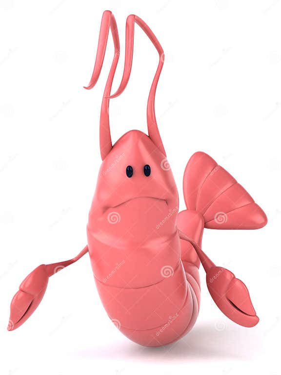 Fun shrimp stock illustration. Illustration of meal, snack - 78179850