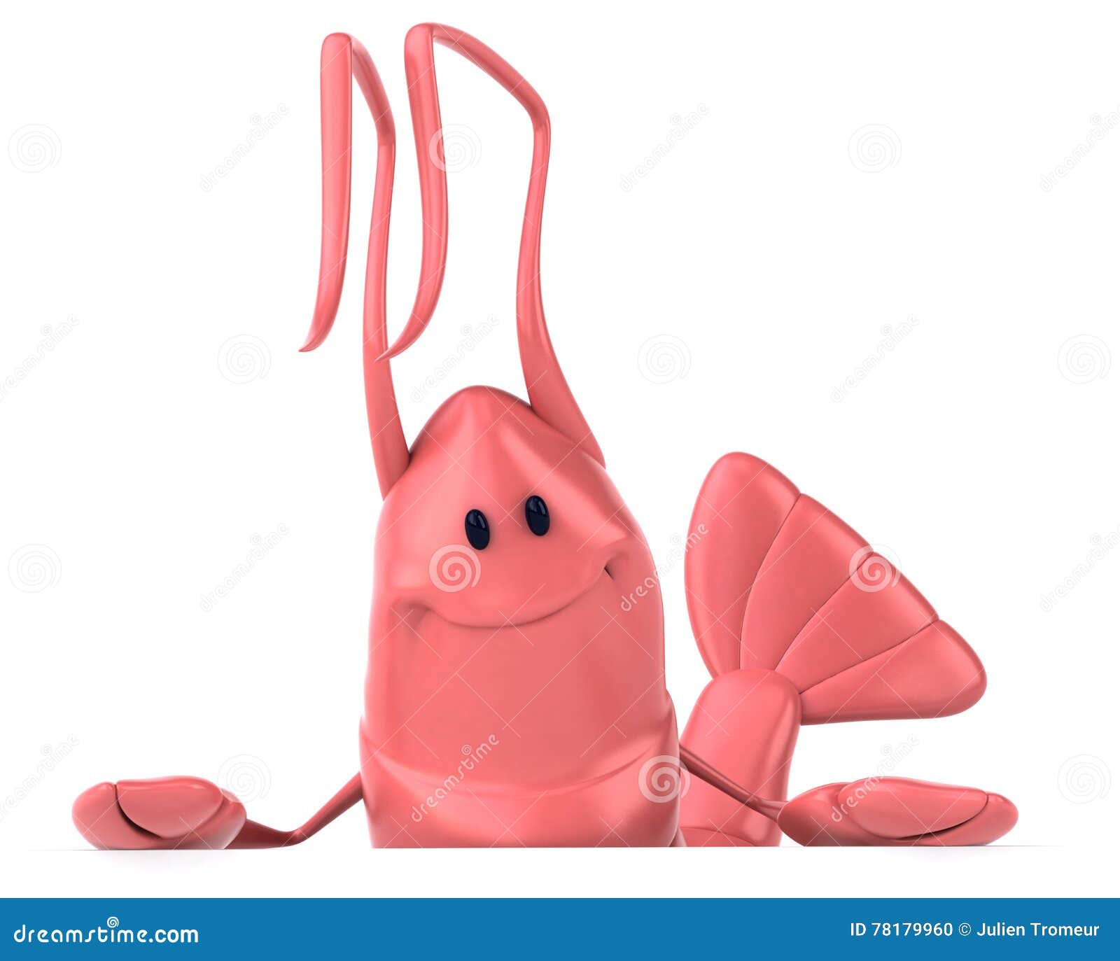 Fun shrimp stock illustration. Illustration of shrimp - 78179960