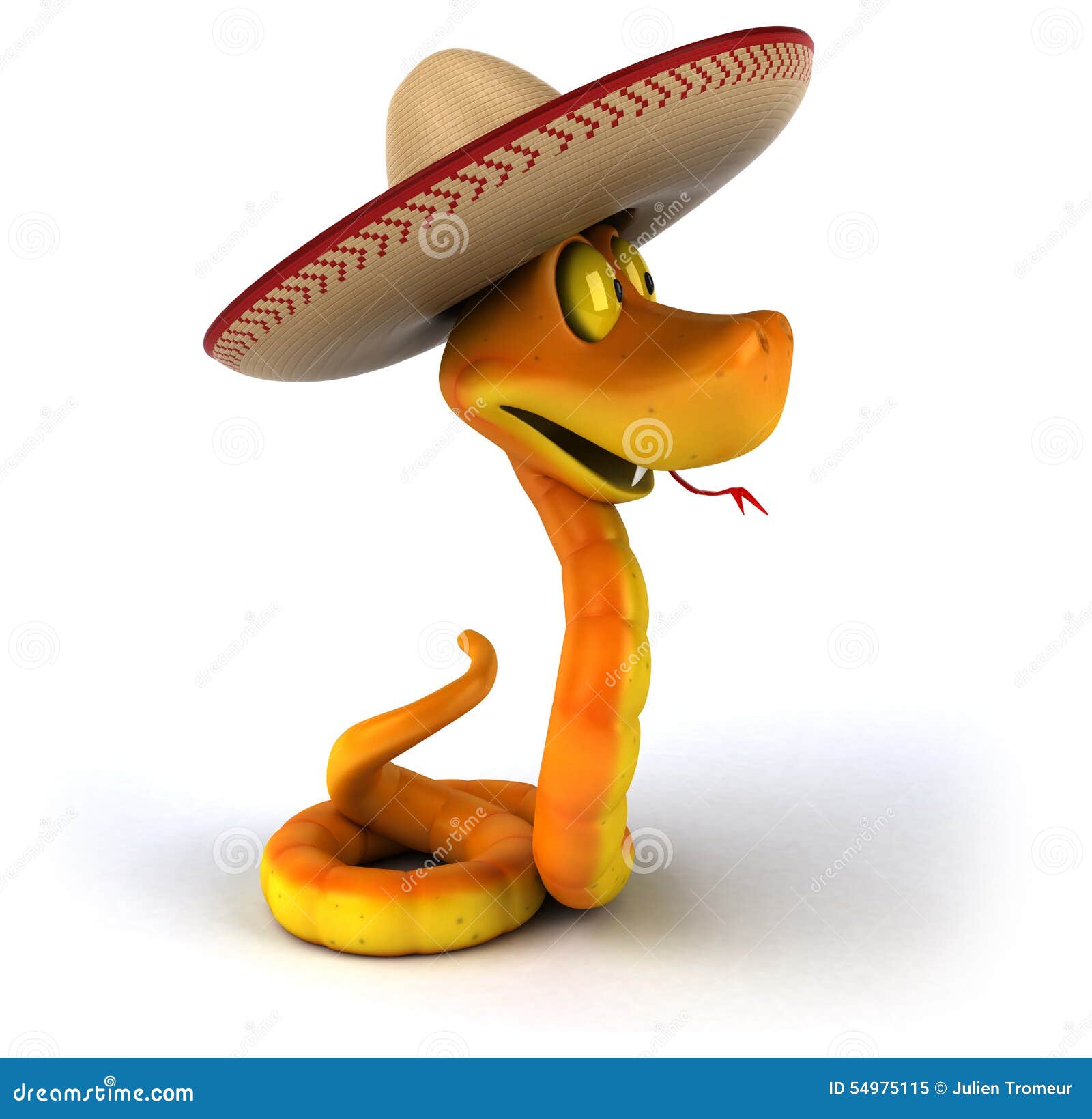 Fun snake stock illustration. Illustration of reptiles - 54975115