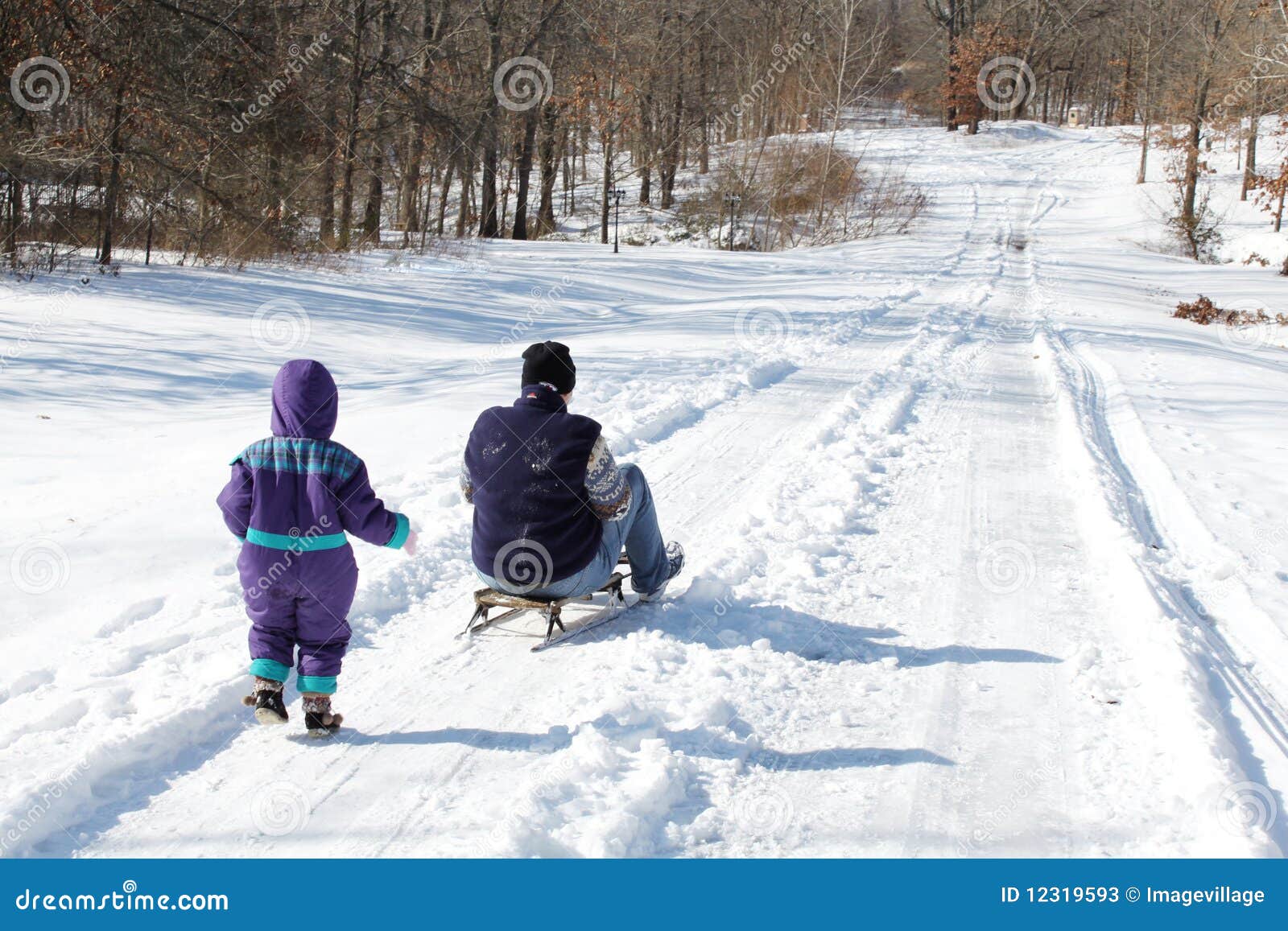Fun in the snow stock image. Image of motion, cold, precipitation ...