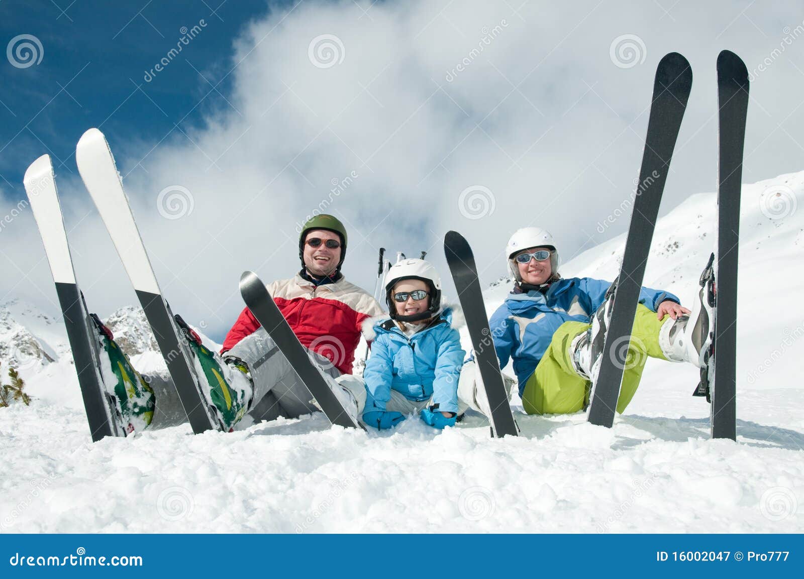 Fun in snow stock image. Image of mountainside, people - 16002047
