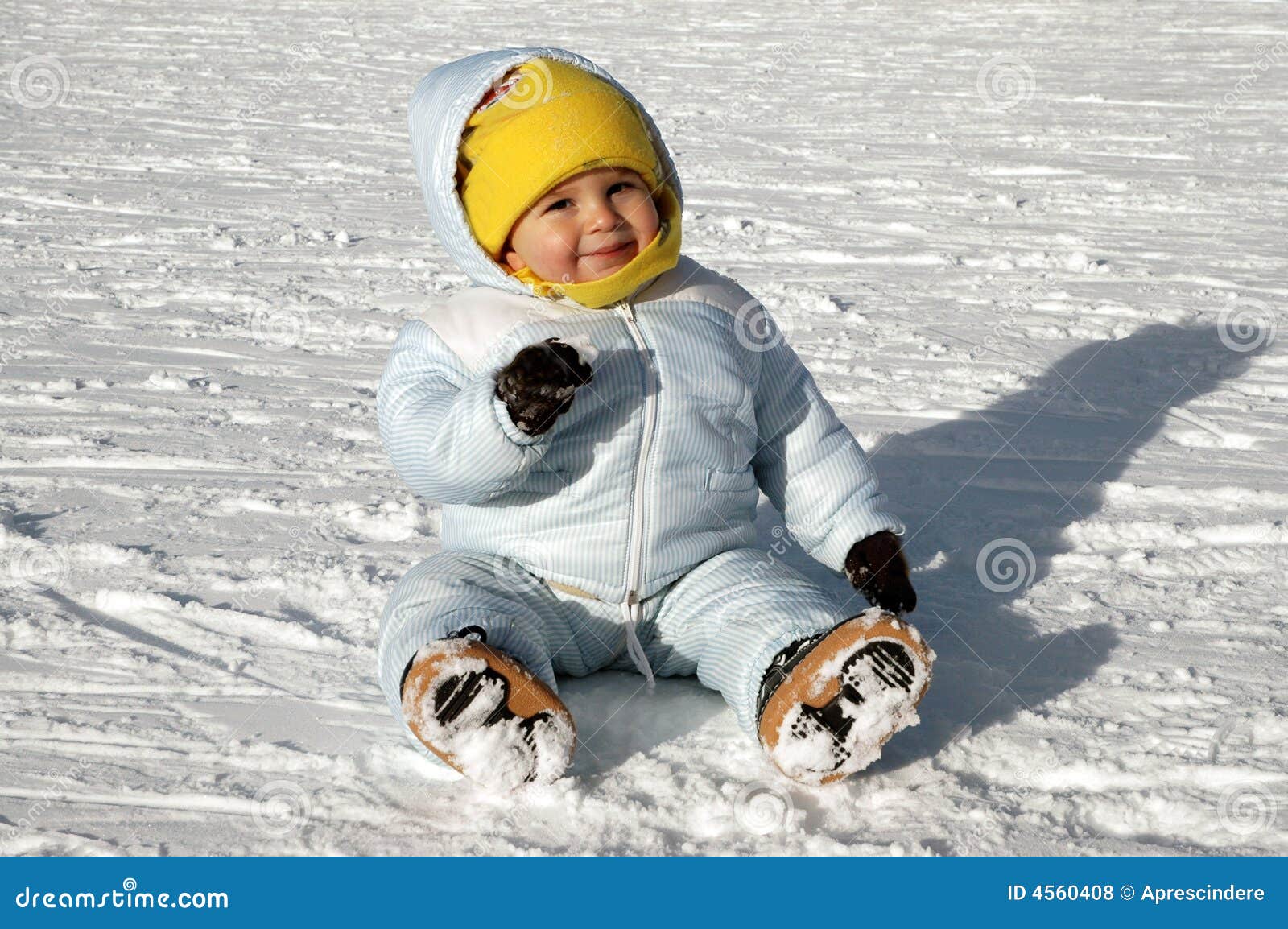 Fun in the snow stock photo. Image of christmas, ride - 4560408