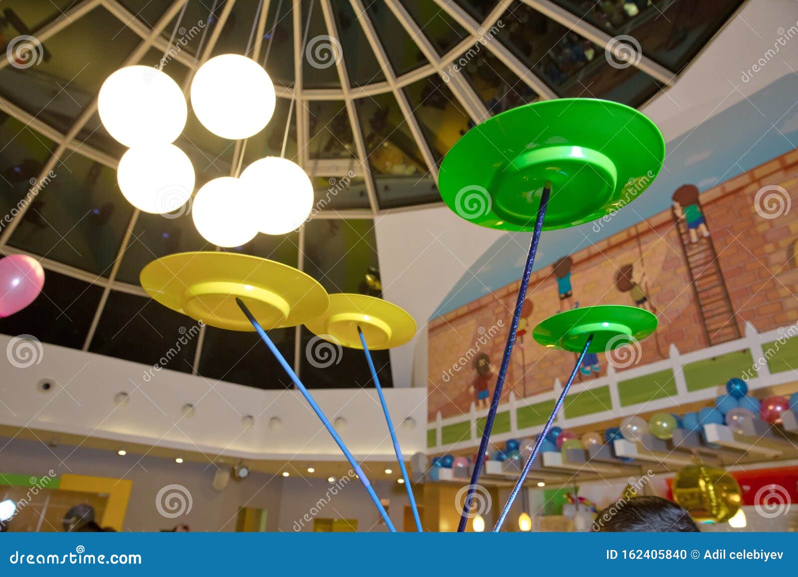 Fun with Spinning Plates .balancing a Spinning Plate. a Collection of ...