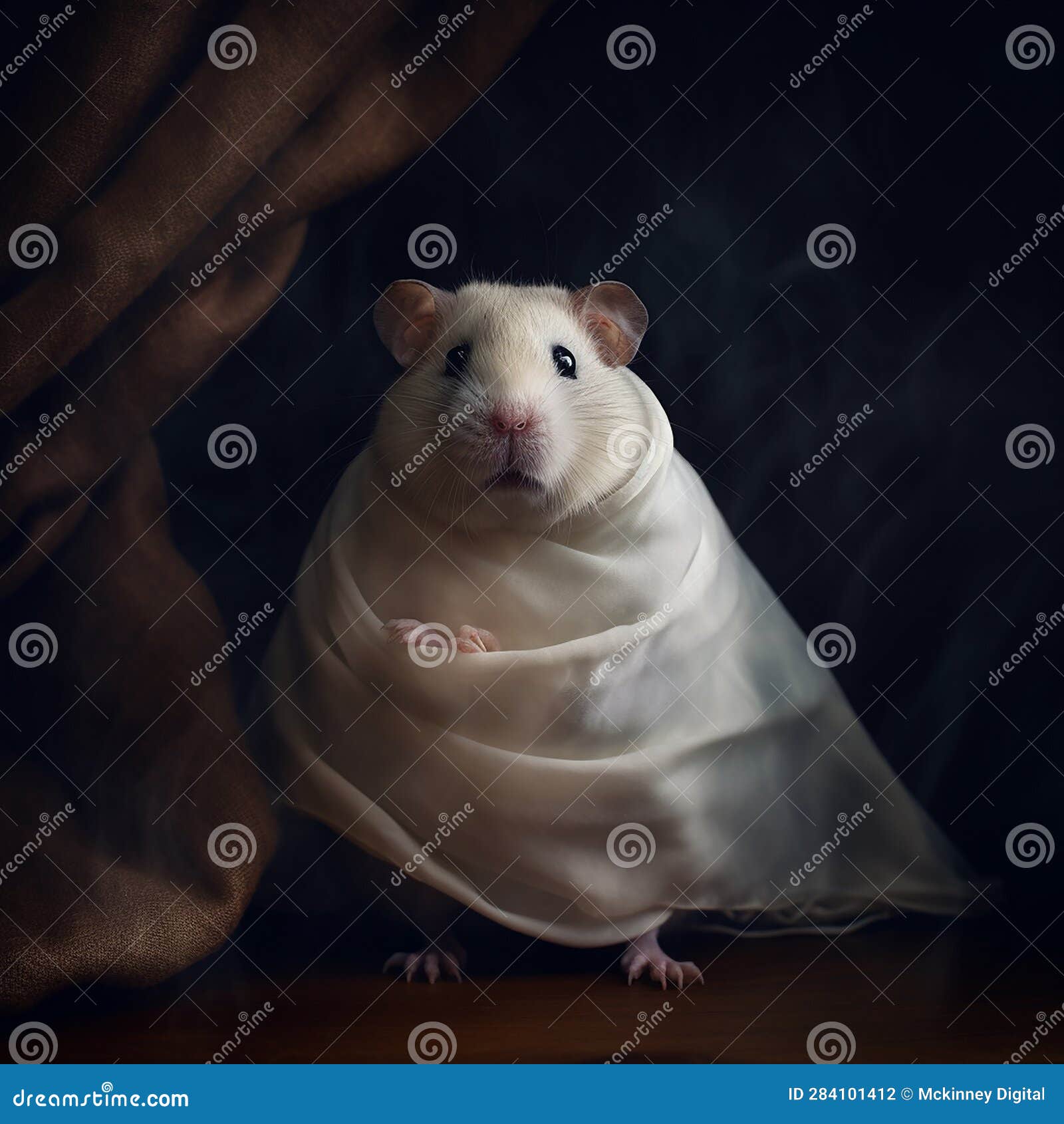 Ghostly Seen with Haunting Hamsters All about. Created Using Ai ...