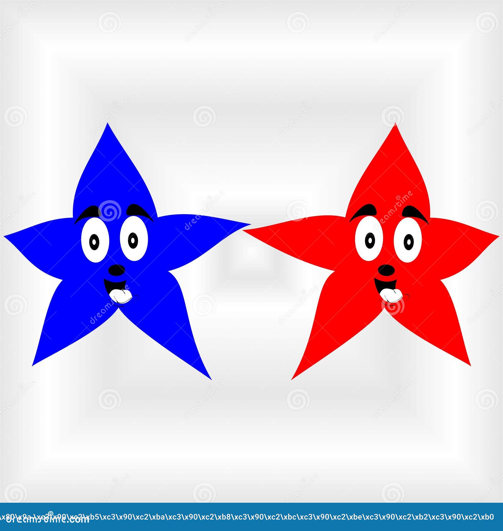 Fun stars stock illustration. Illustration of couple - 64762867