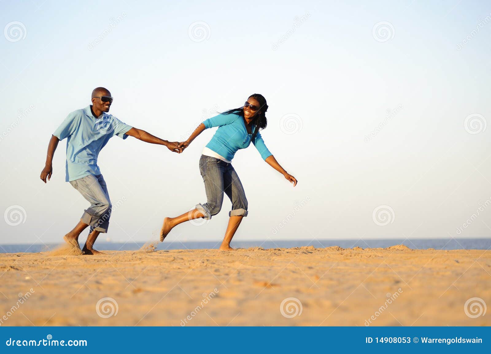 Fun in the sun stock image. Image of happiness, black - 14908053