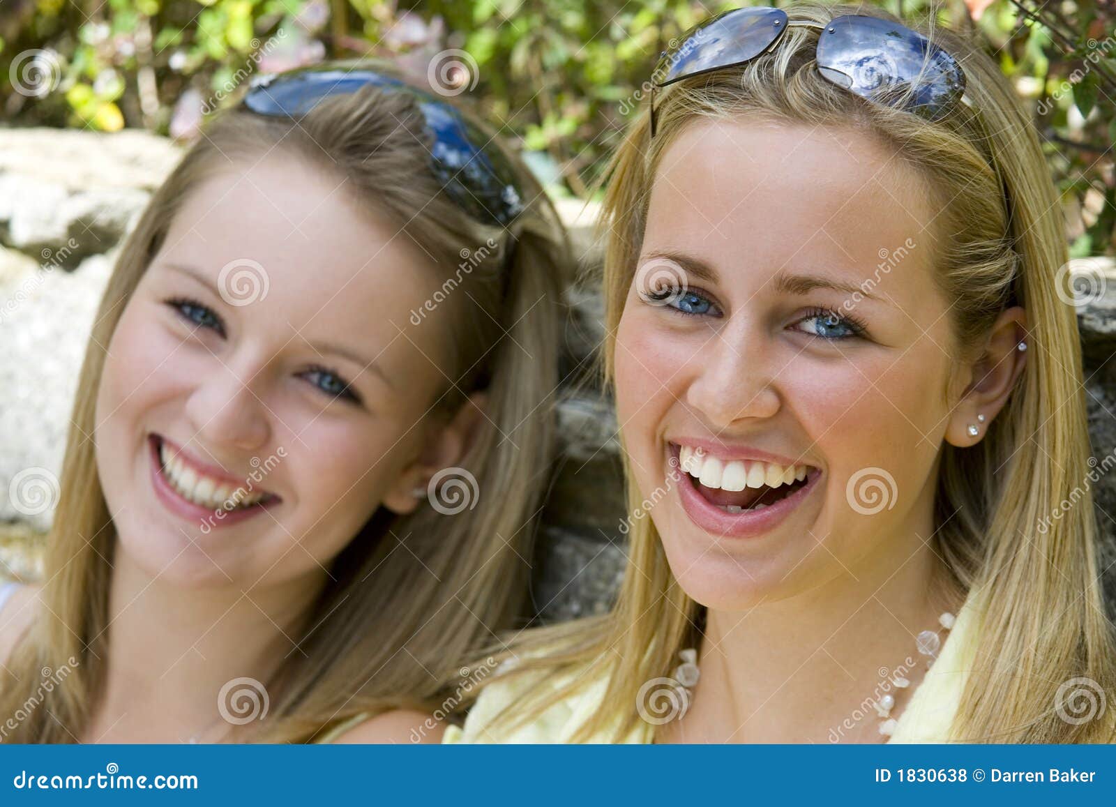 Fun in the Sun stock photo. Image of friendship, cheeks - 1830638