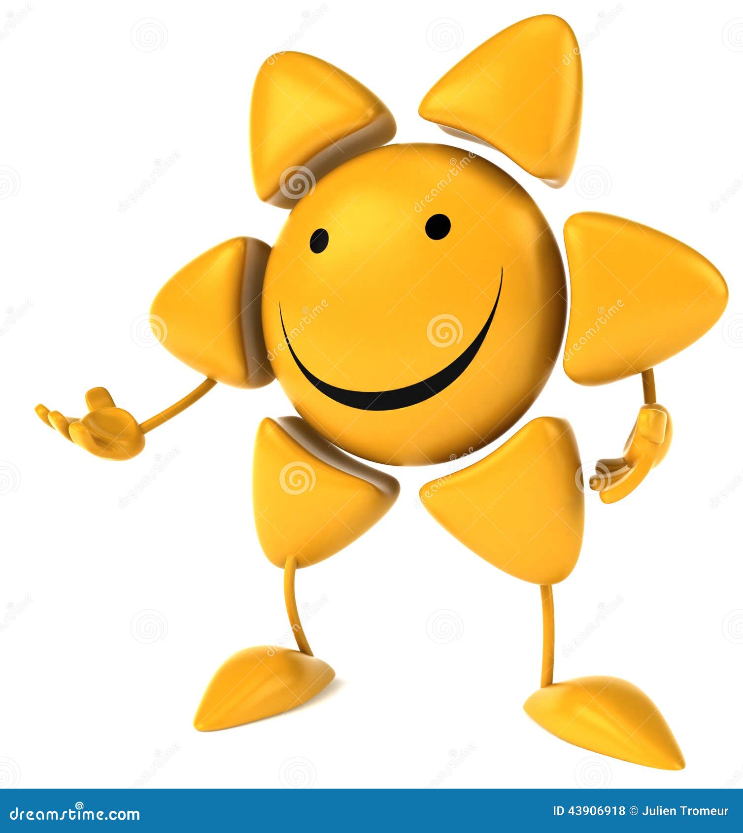 Fun sun stock illustration. Illustration of yellow, beach - 43906918