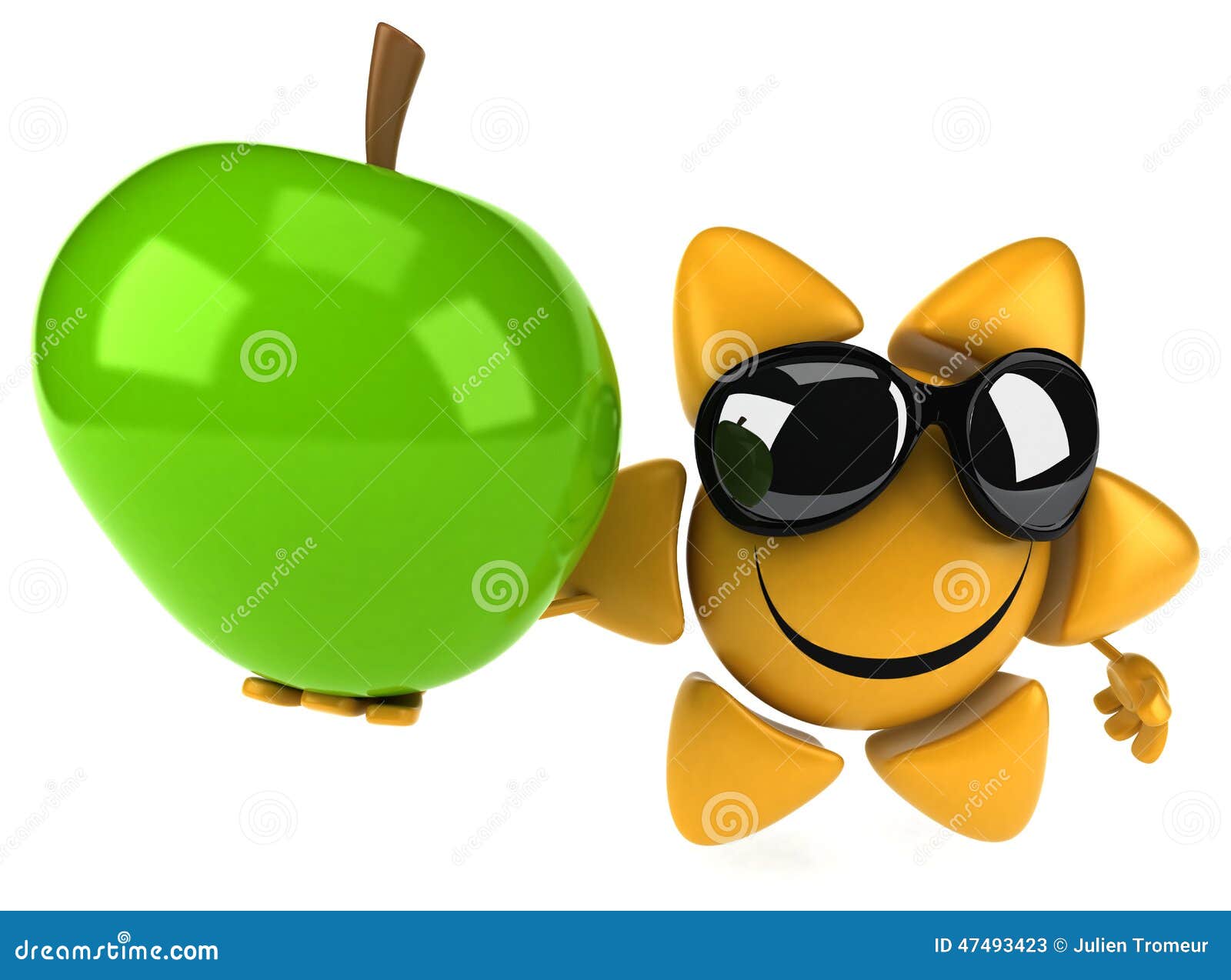 Fun sun stock illustration. Illustration of sunset, bright - 47493423