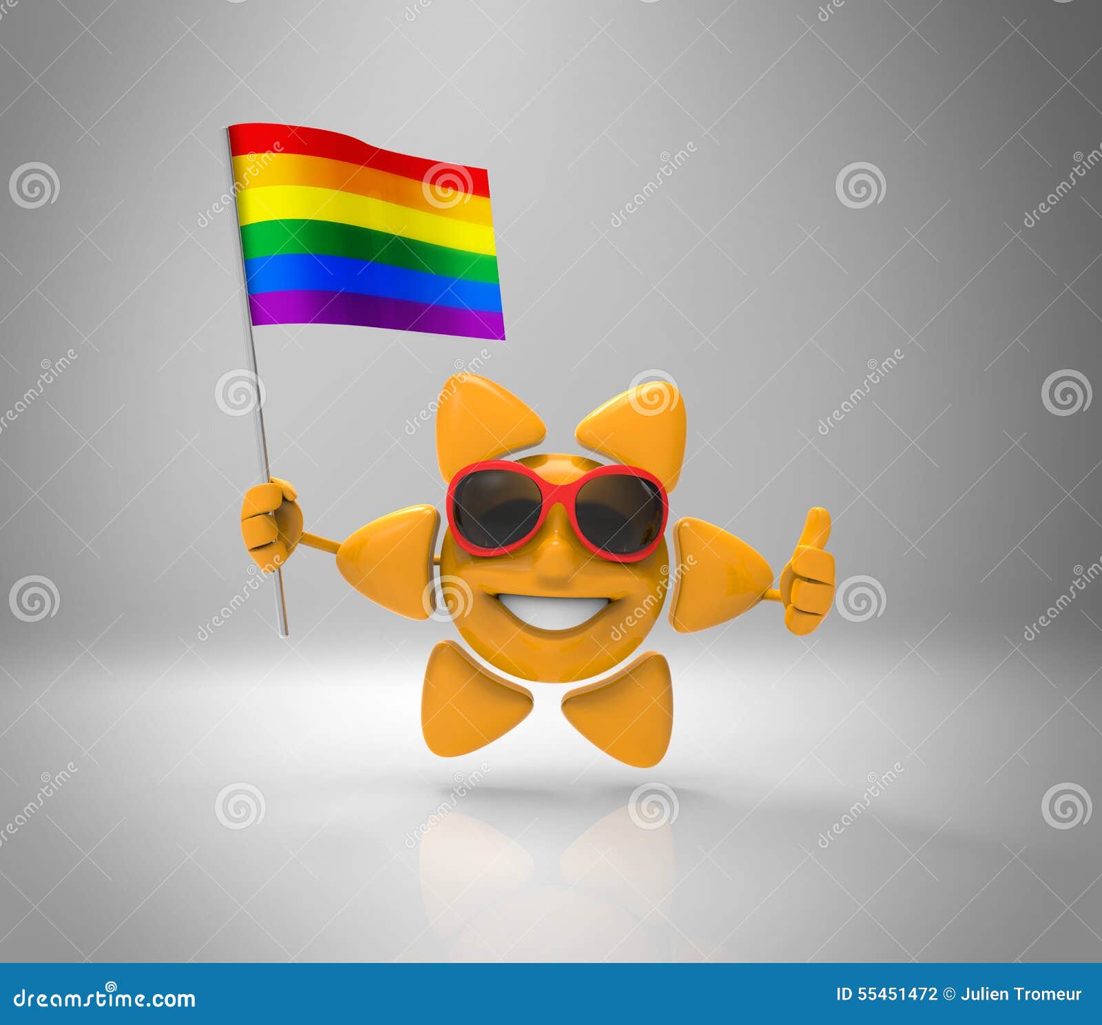 Fun sun stock illustration. Illustration of summer, view - 55451472