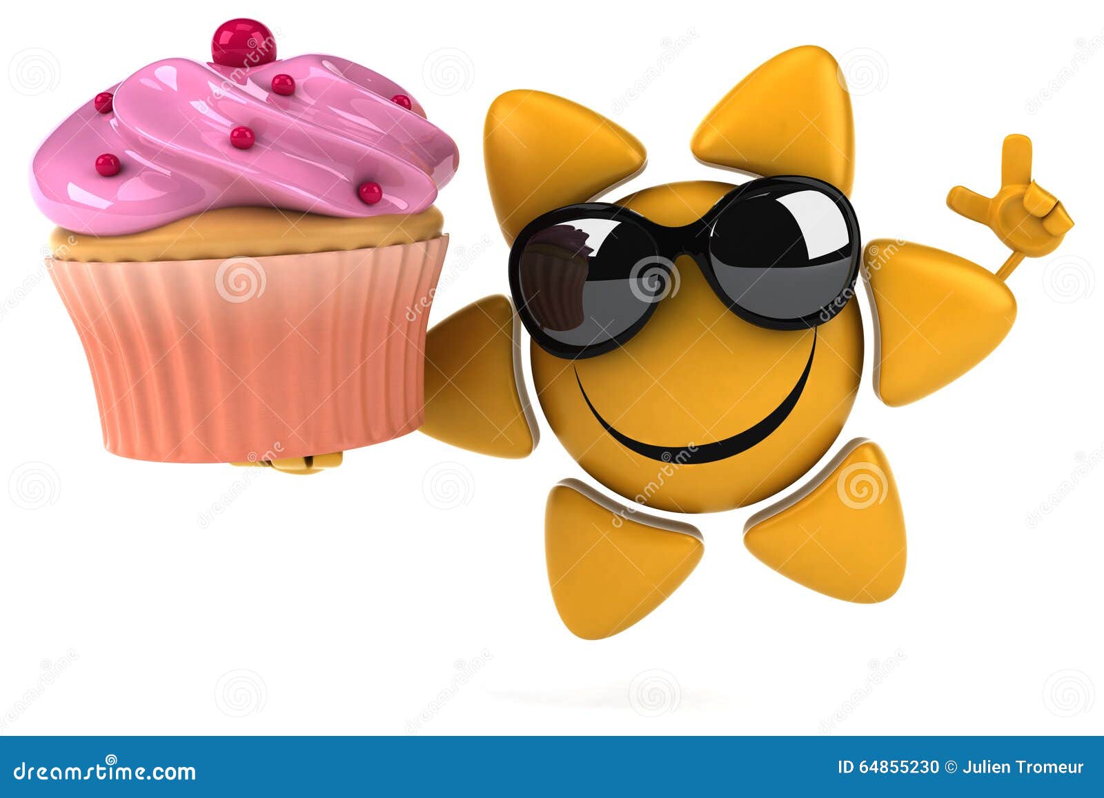 Fun sun stock illustration. Illustration of creative - 64855230