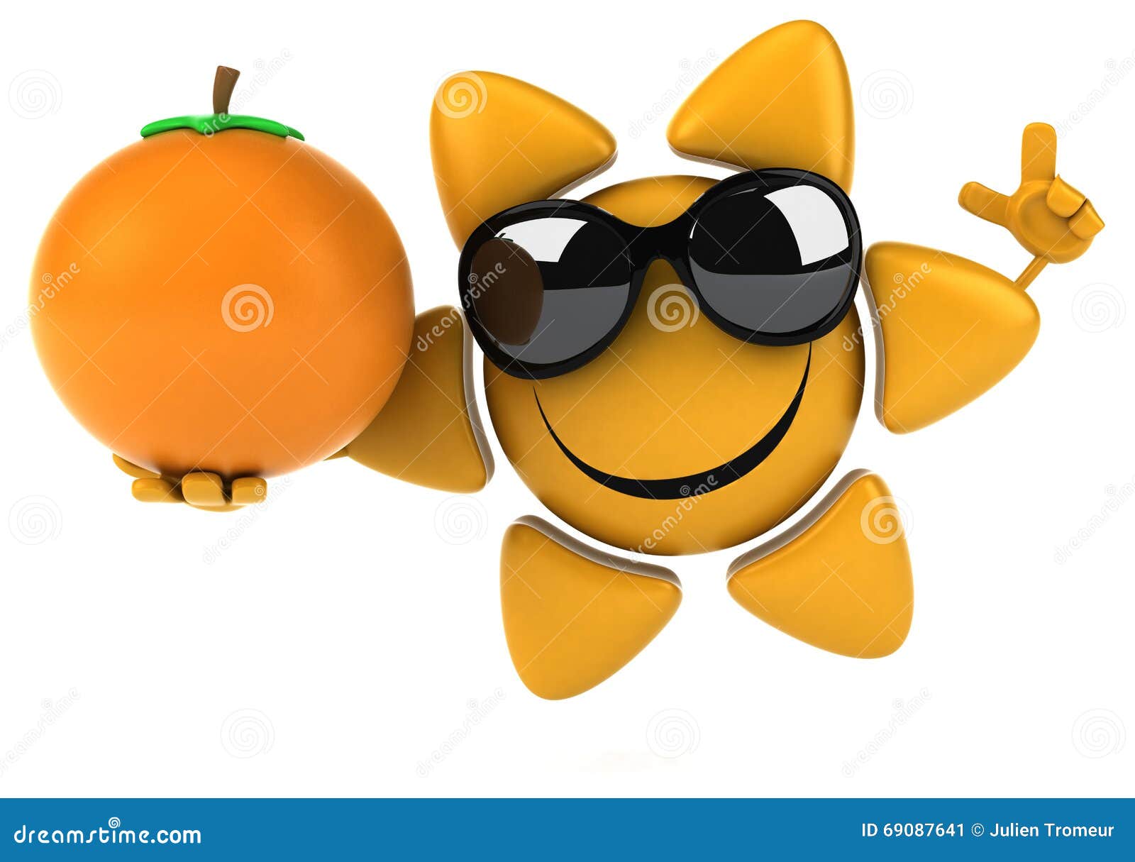 Fun sun stock illustration. Illustration of diet, sunlight - 69087641