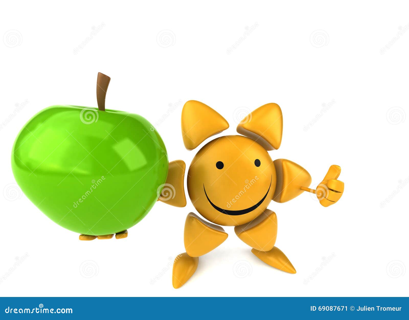 Fun sun stock illustration. Illustration of character - 69087671