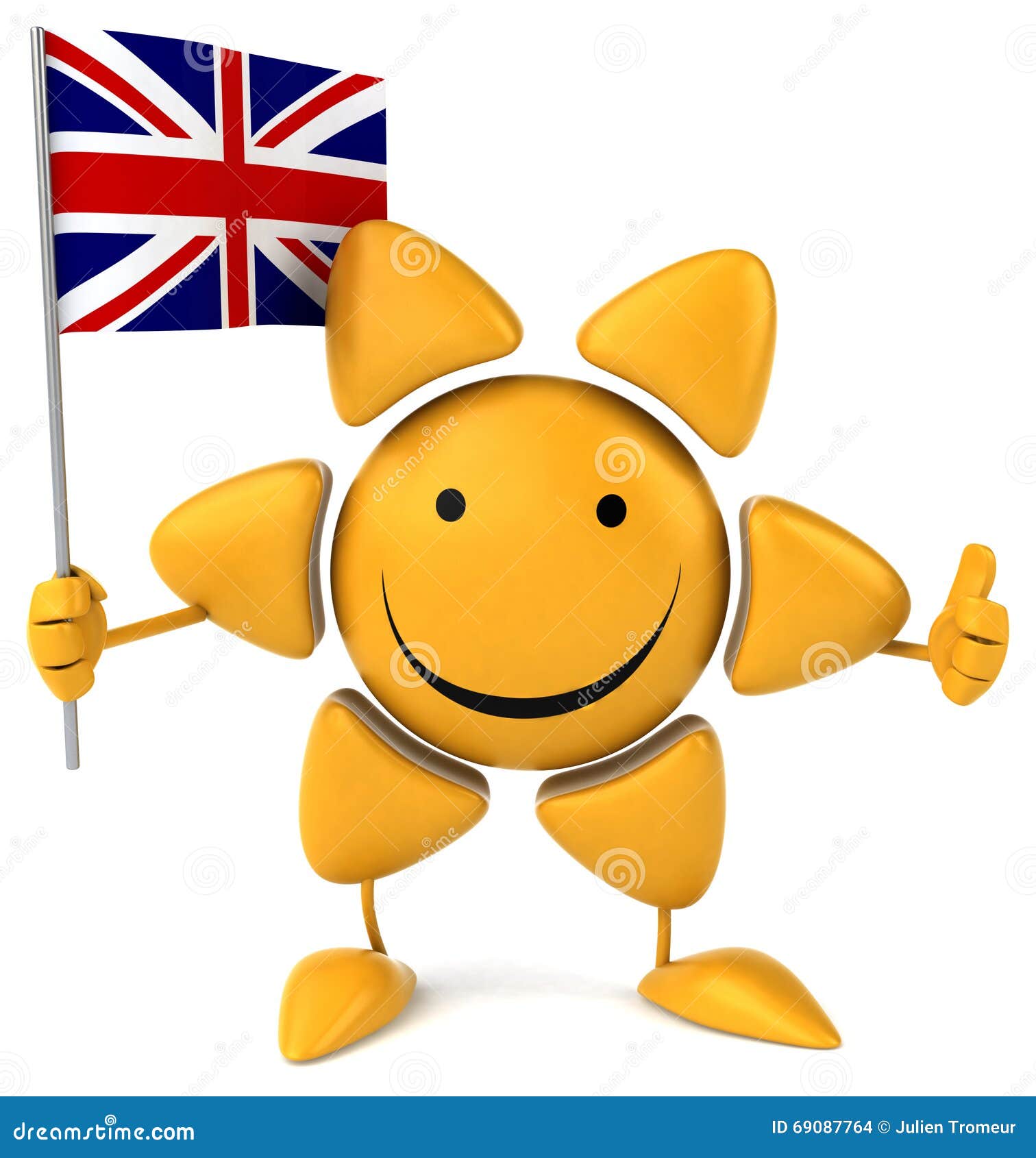 Fun sun stock illustration. Illustration of sunbeam, humor - 69087764