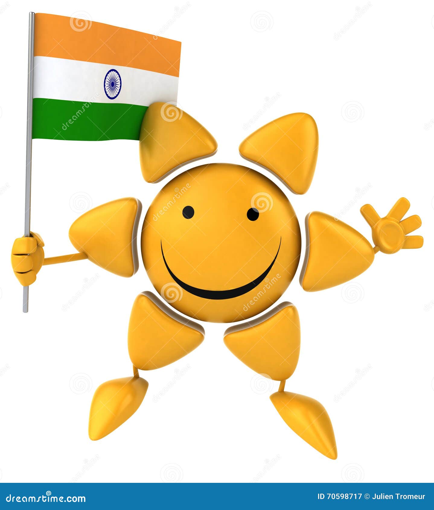 Fun sun stock illustration. Illustration of india, sunset - 70598717