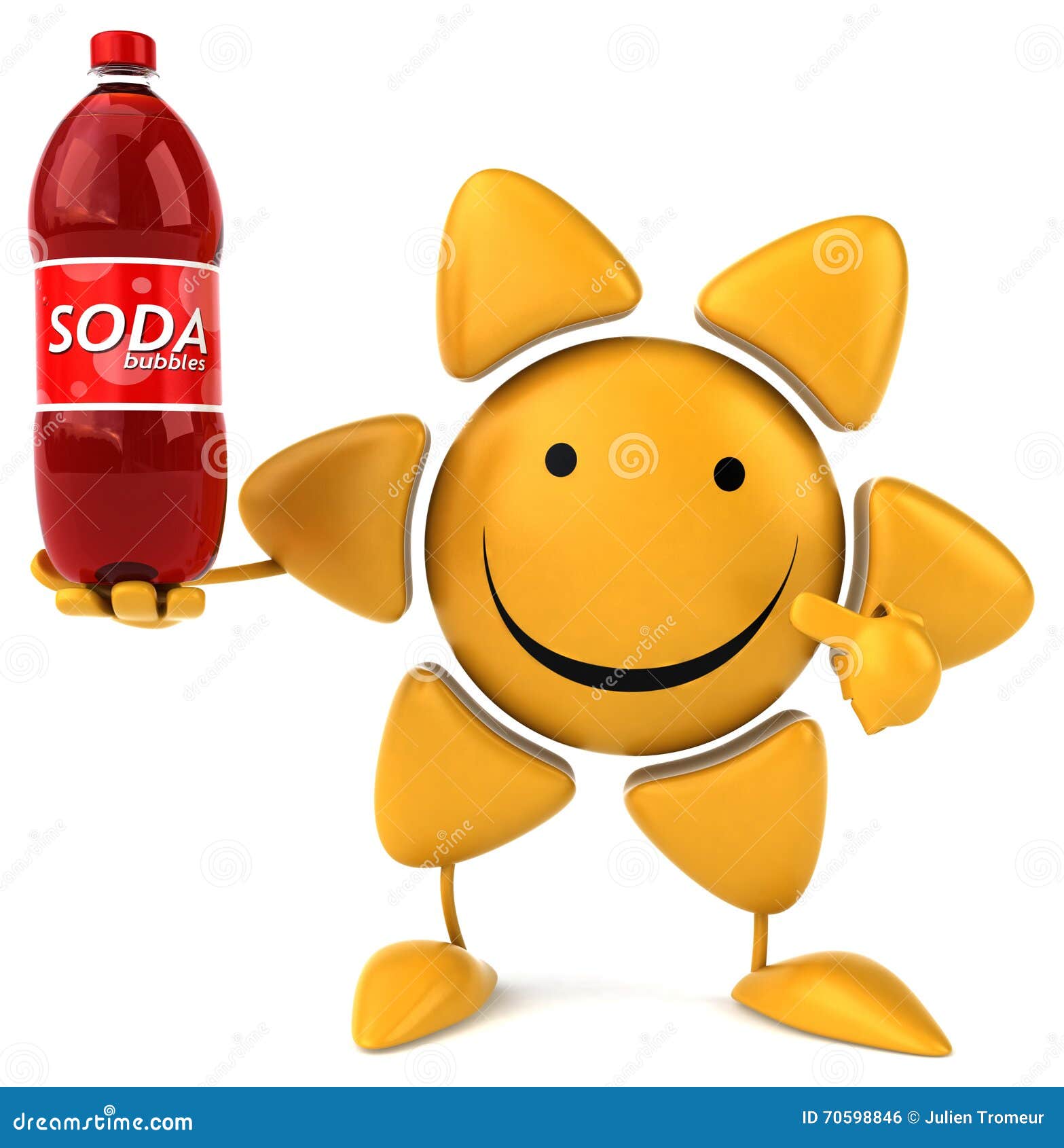 Fun sun stock illustration. Illustration of climate, heat - 70598846