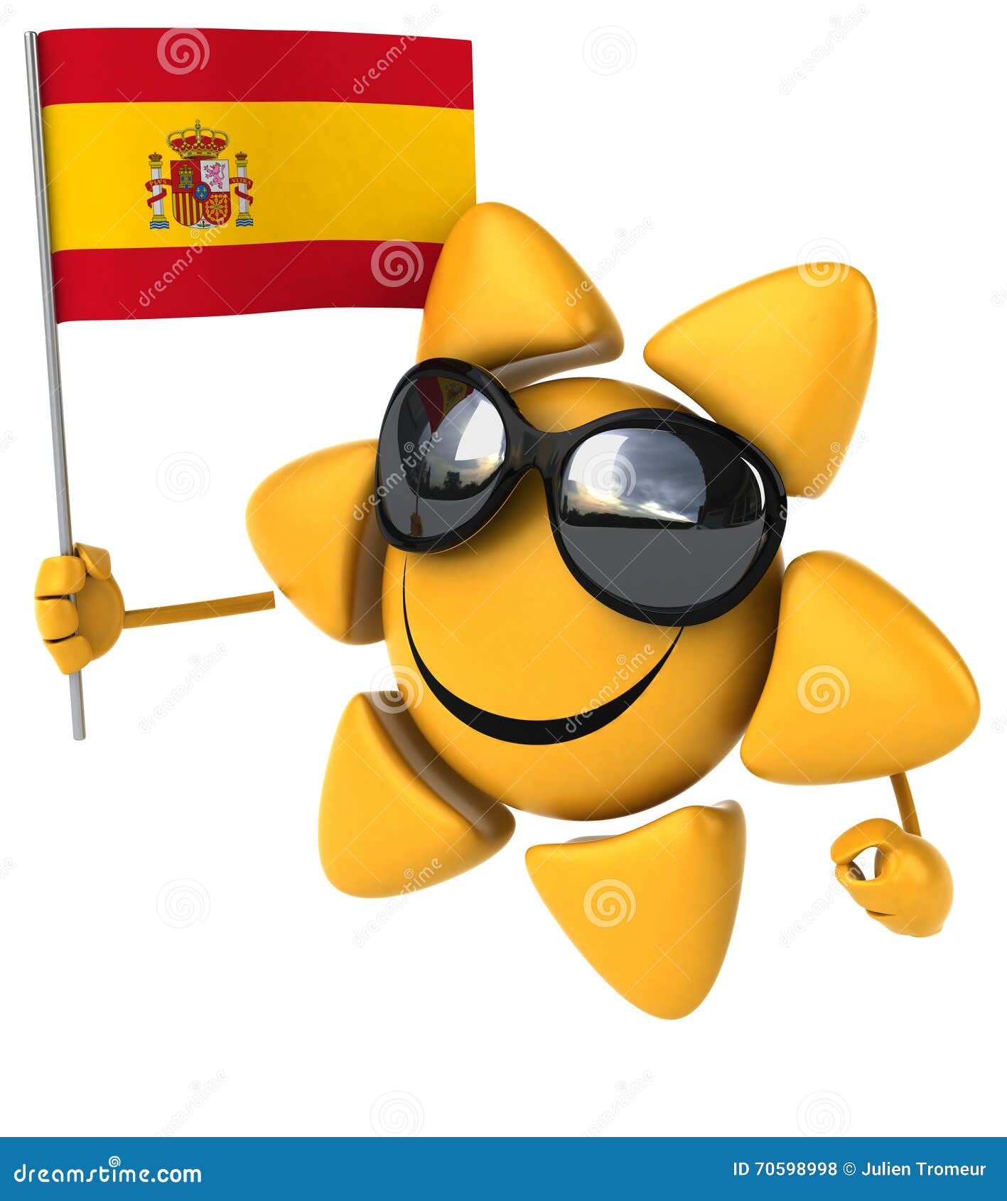 Fun sun stock illustration. Illustration of sunlight - 70598998