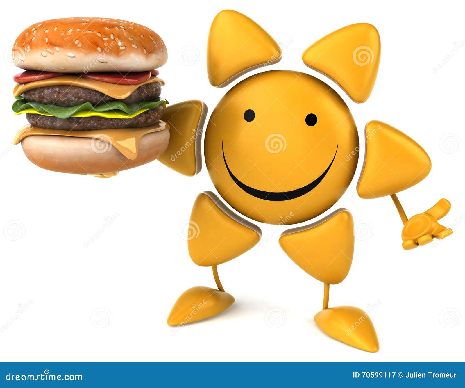 Fun sun stock illustration. Illustration of design, humor - 70599117