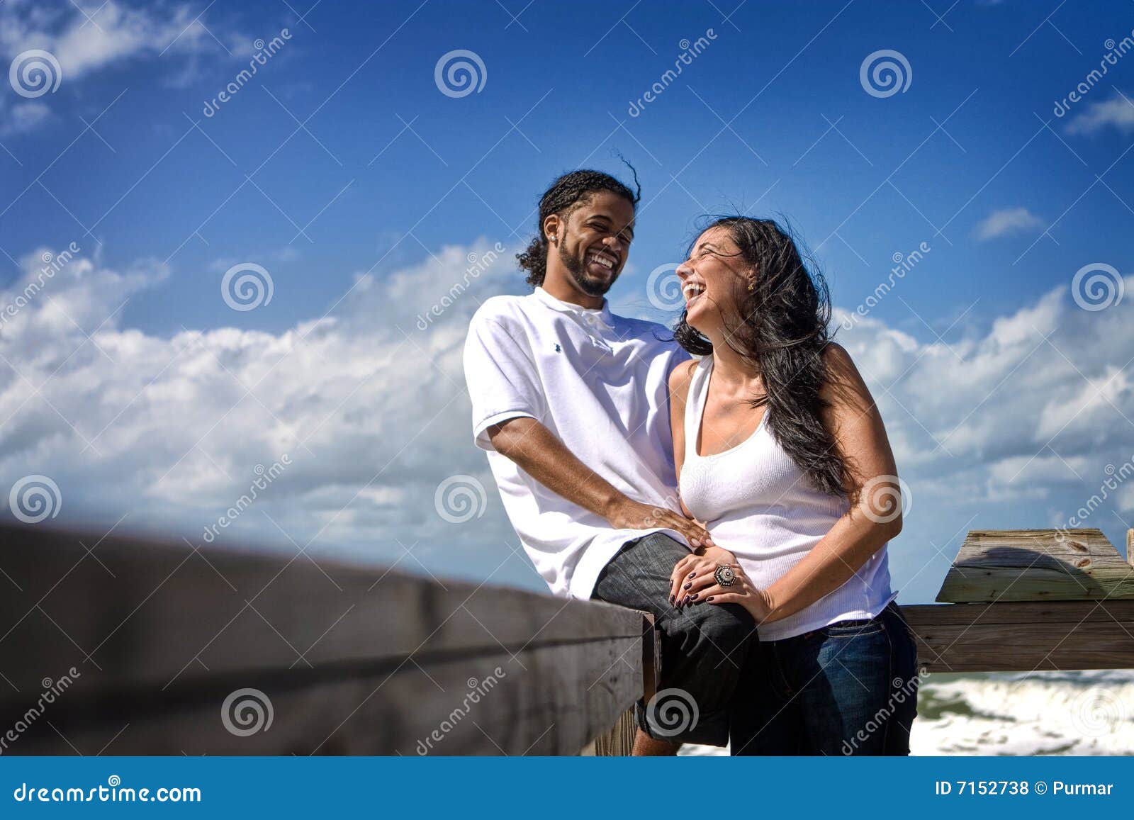 Fun in the sun stock photo. Image of woman, vacation, ocean - 7152738
