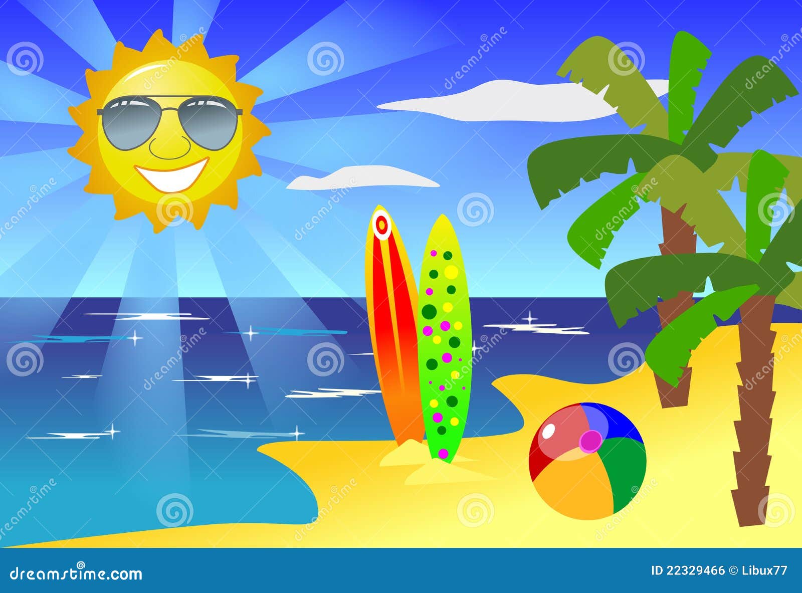 Fun In The Sun Clipart Free