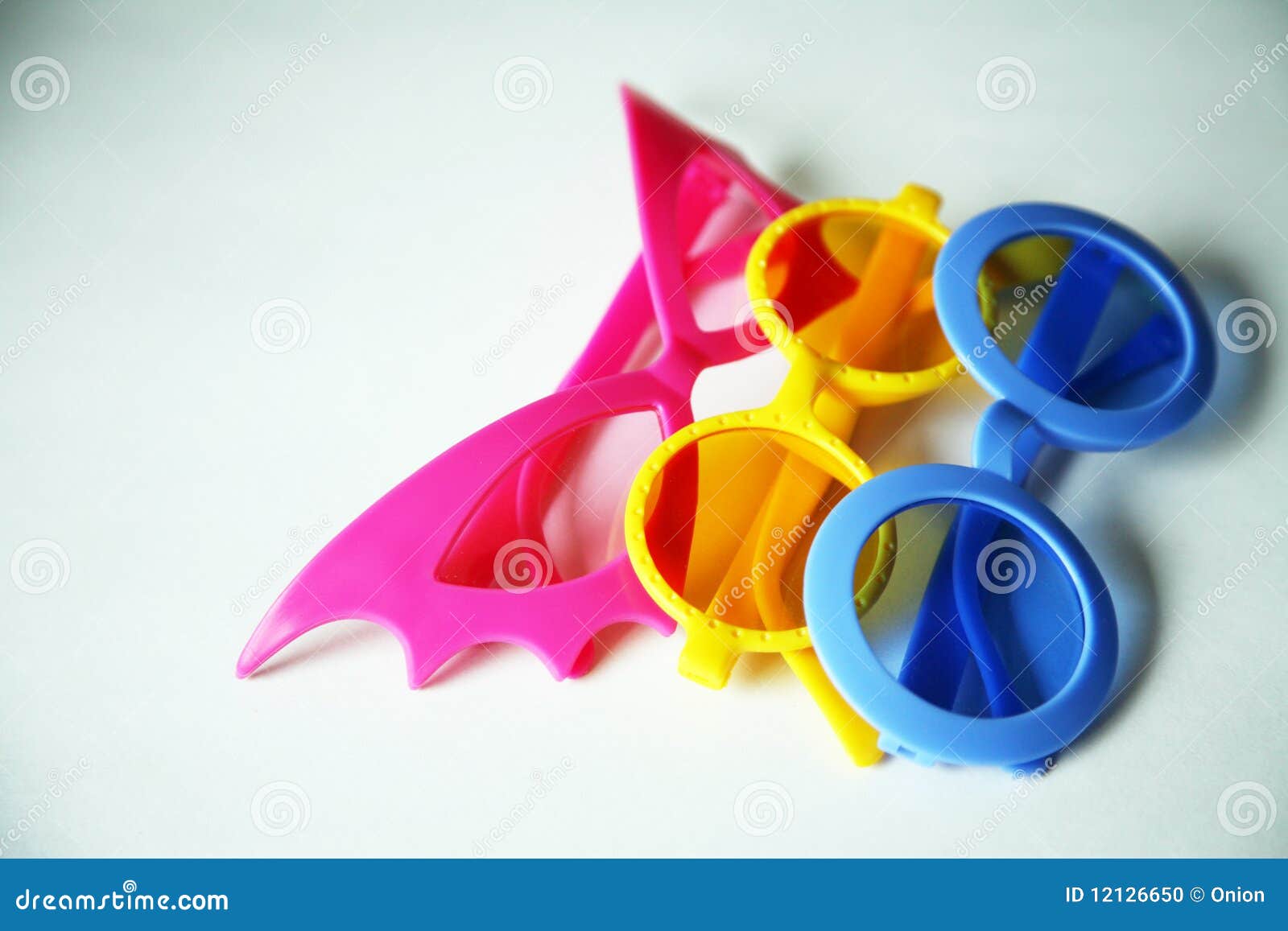 Fun sunglasses stock photo. Image of colors, play, round - 12126650