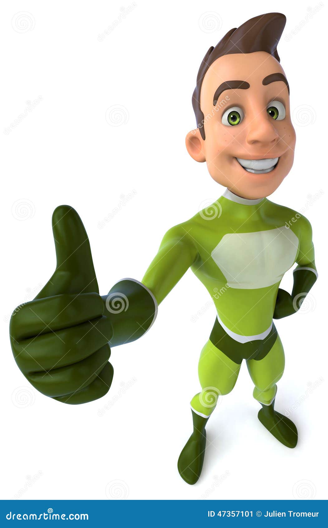 Fun superhero stock illustration. Illustration of macho - 47357101