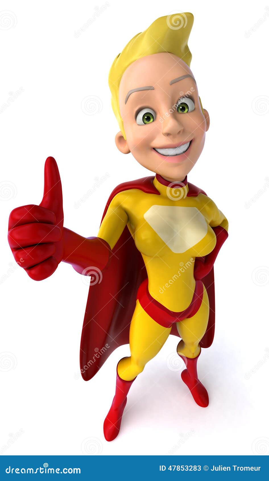 Fun superhero stock illustration. Illustration of costume - 47853283