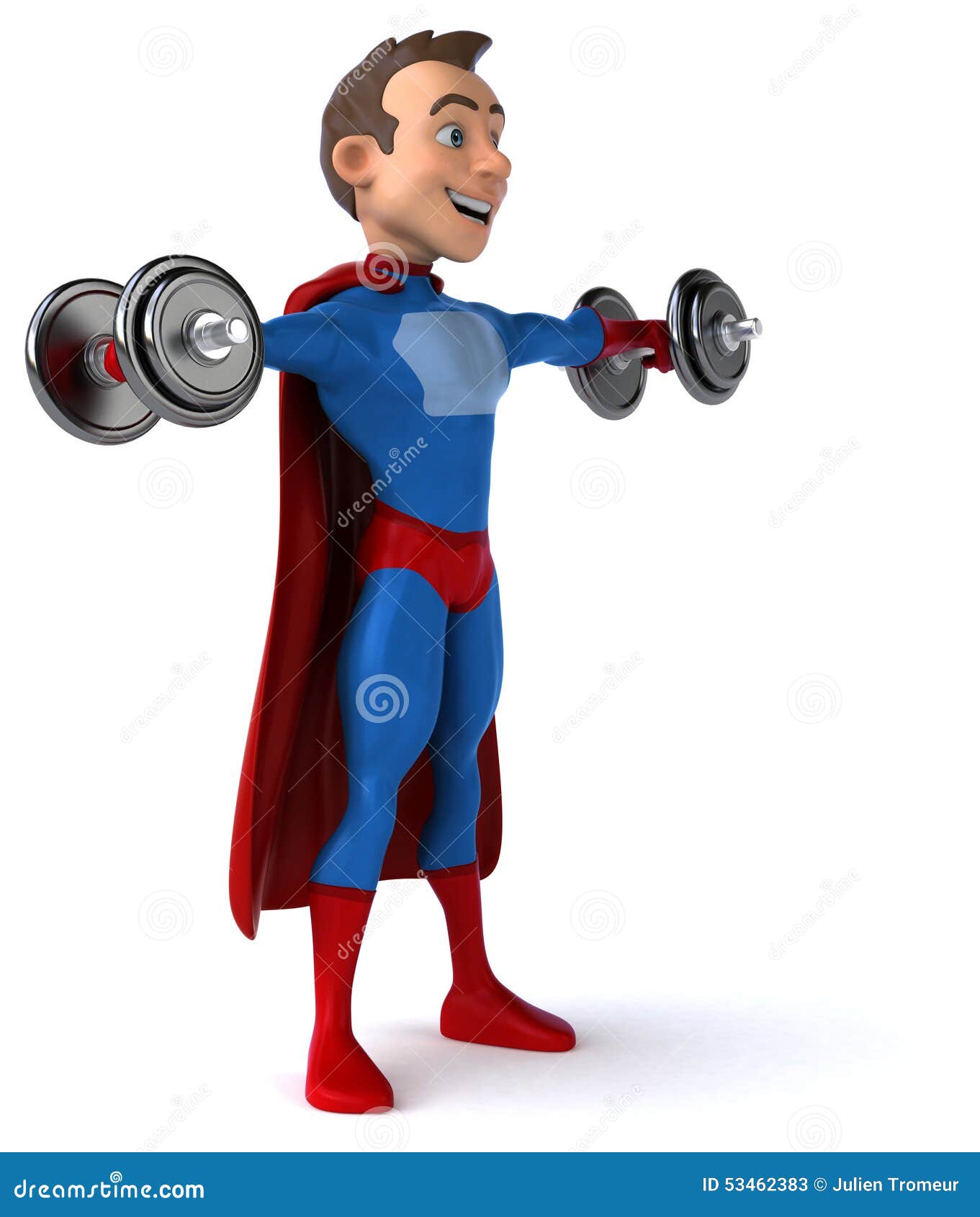 Fun superhero stock illustration. Illustration of speed - 53462383