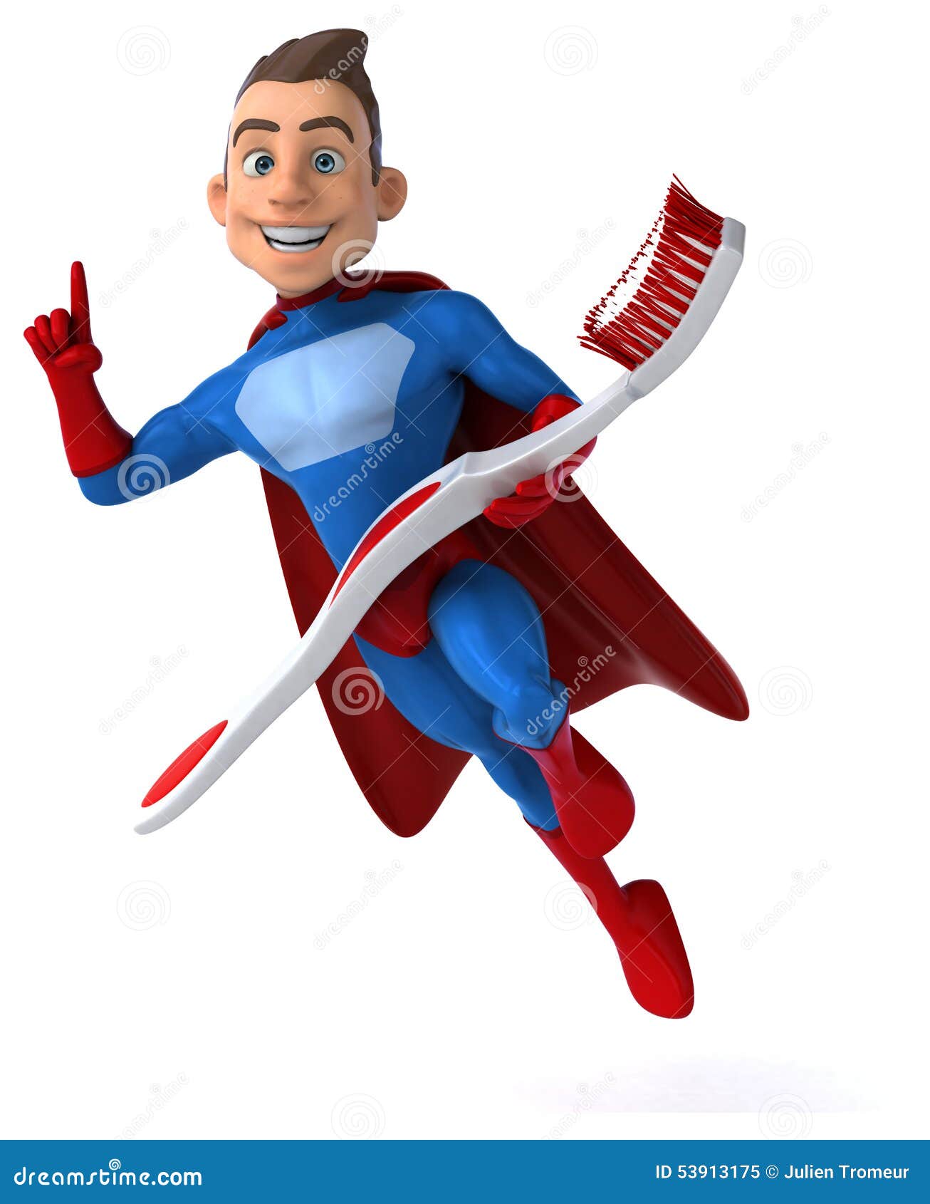 Fun superhero stock illustration. Illustration of superpower - 53913175