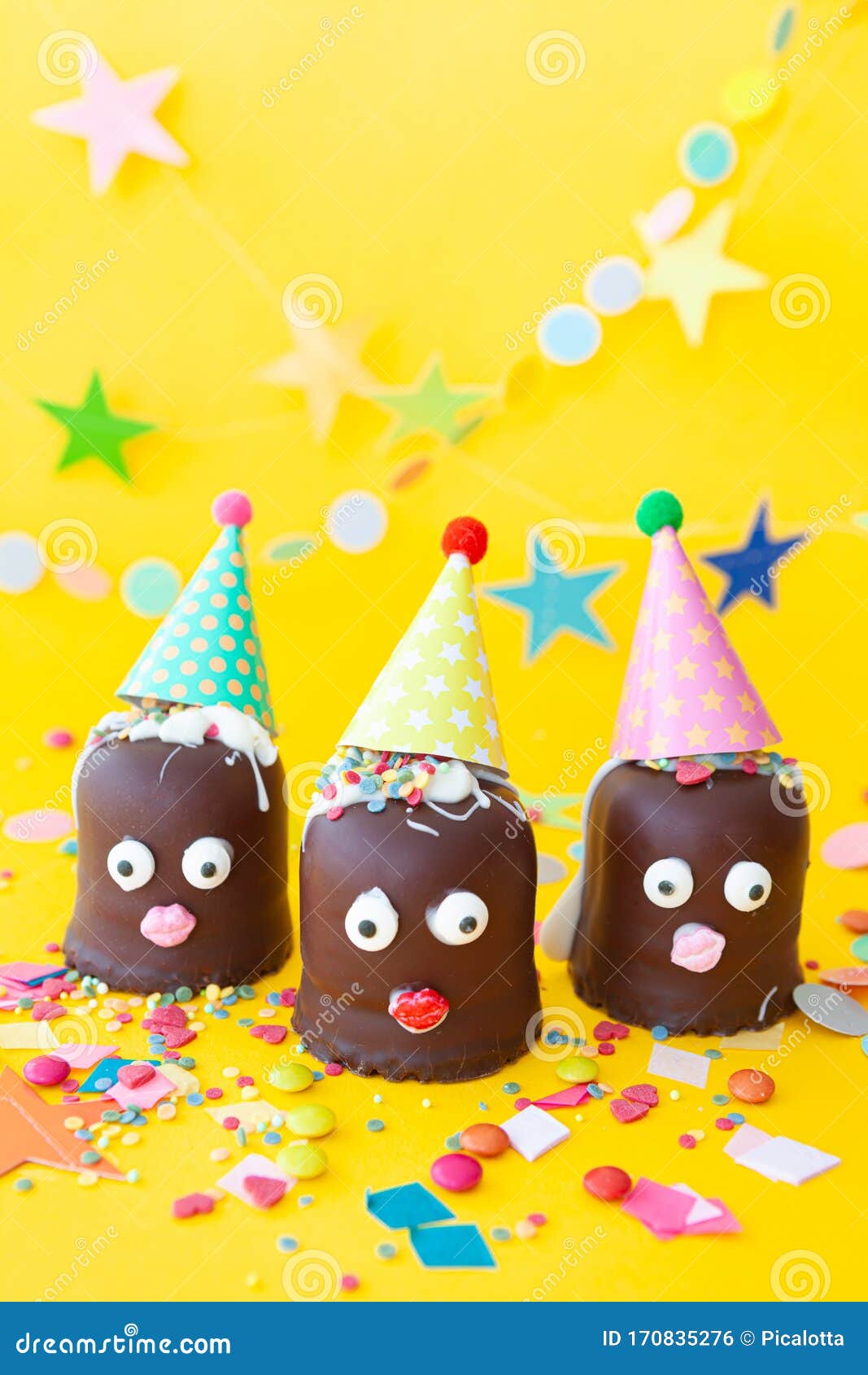 Fun sweets for a party stock photo. Image of sweets - 170835276