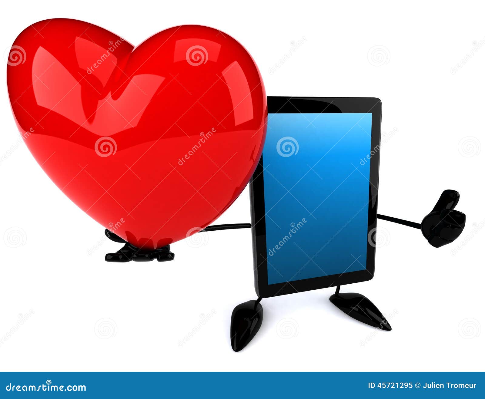 Fun tablet stock illustration. Illustration of table - 45721295