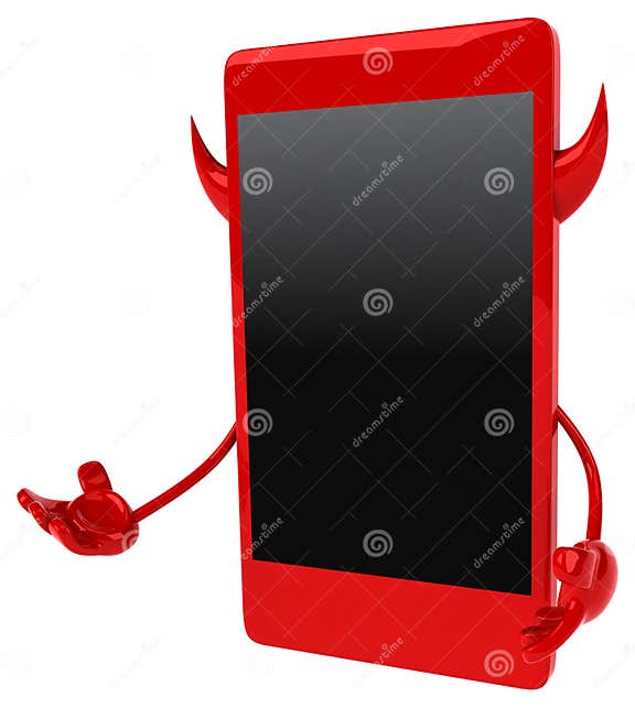 Fun tablet stock illustration. Illustration of symbol - 48251424